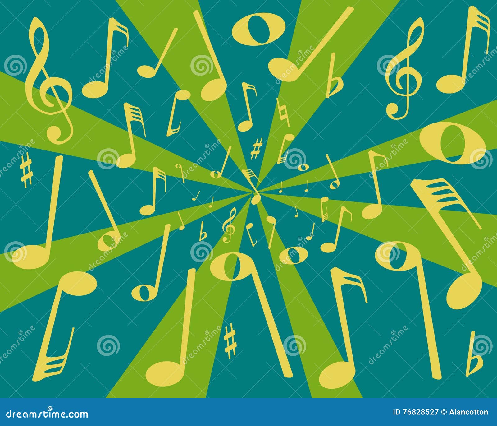 Fondo musical del ruido ilustración del vector. Ilustración de fondo ...