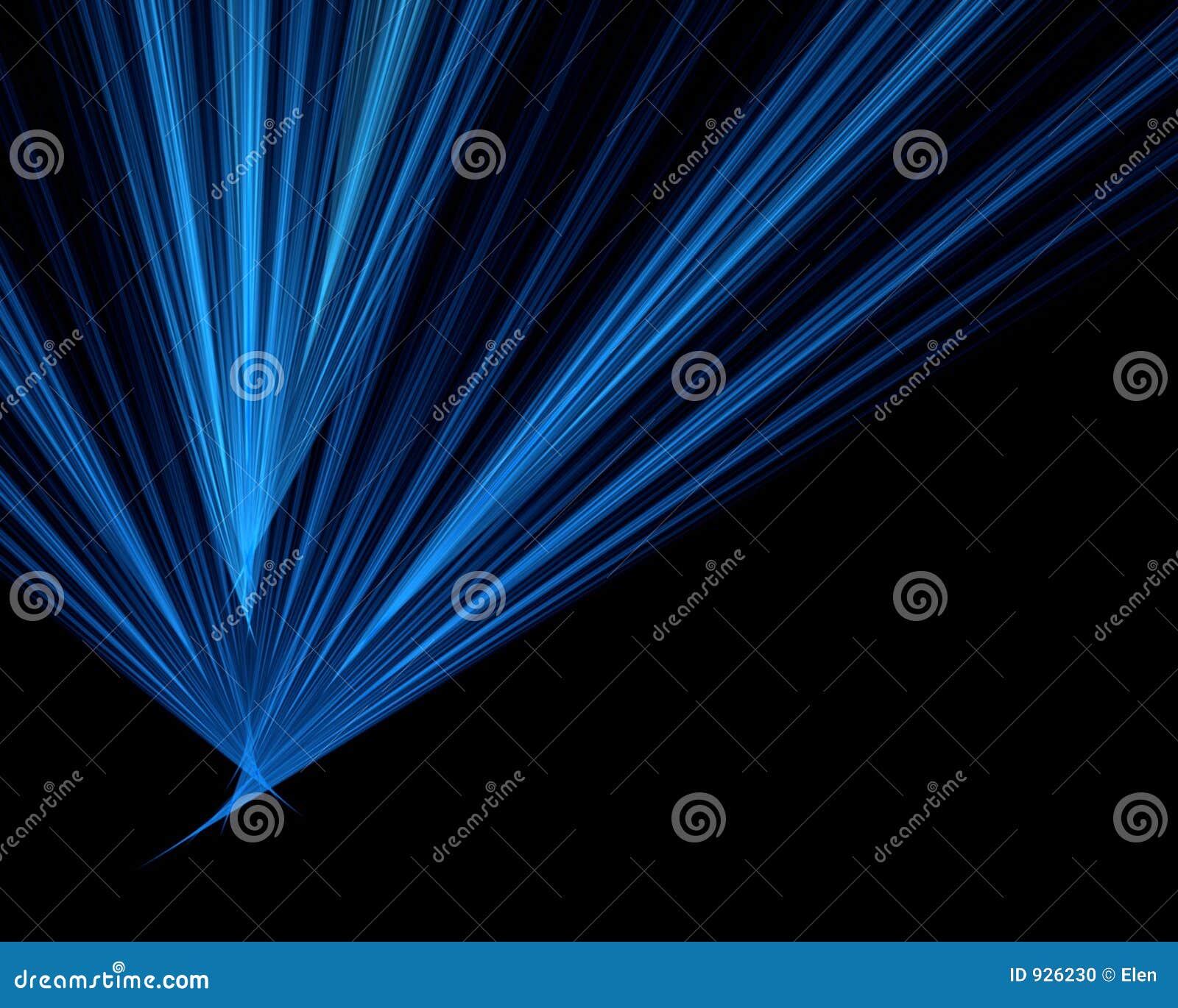 Fondo Negro Con Resplandor Azul Stock de ilustración - Ilustración de ...