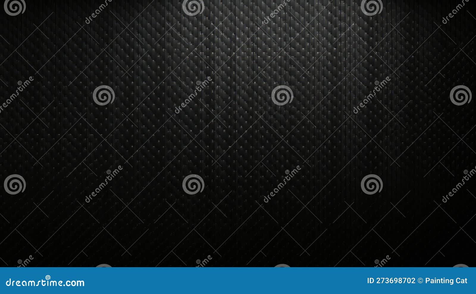 Fondo Negro De Textura De Fibra De Carbono Stock De Ilustración