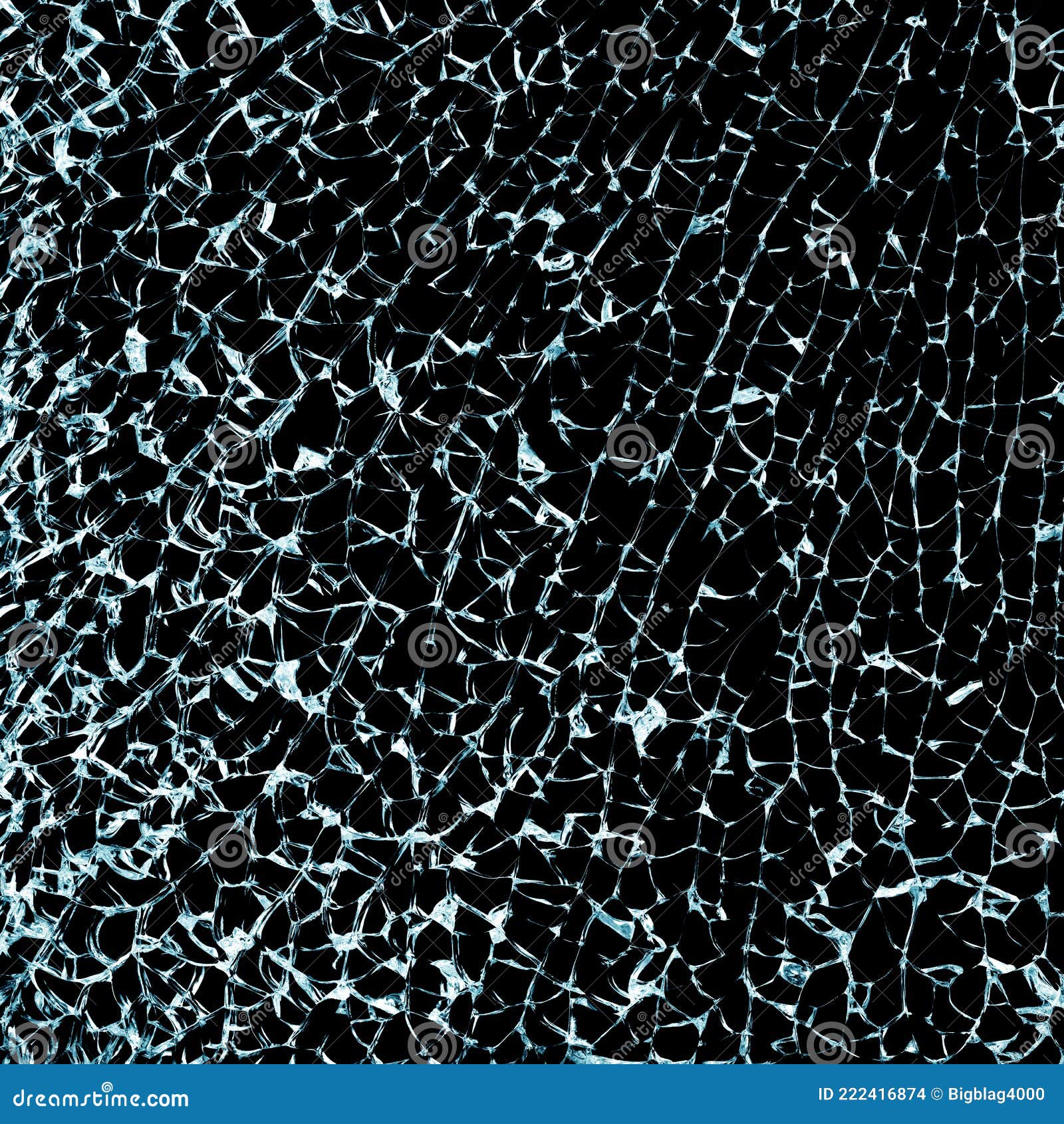 Fondo Negro De Texturetriplex De Vidrio Roto. Foto de archivo - Imagen ...