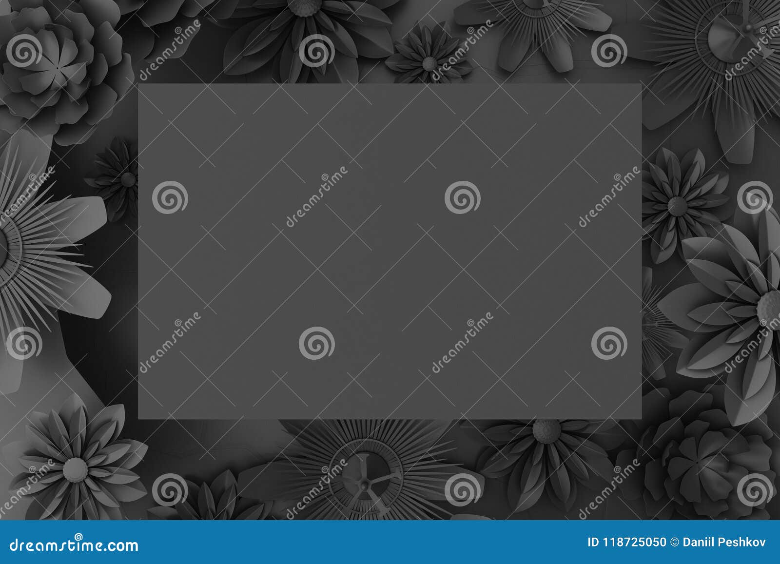 Fondo Negro Rectangular De La Postal Stock de ilustración - Ilustración ...