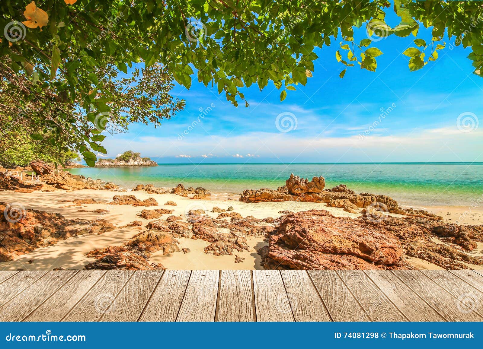 Fondo Pacifico Della Spiaggia Fotografia Stock - Immagine di paesaggio ...