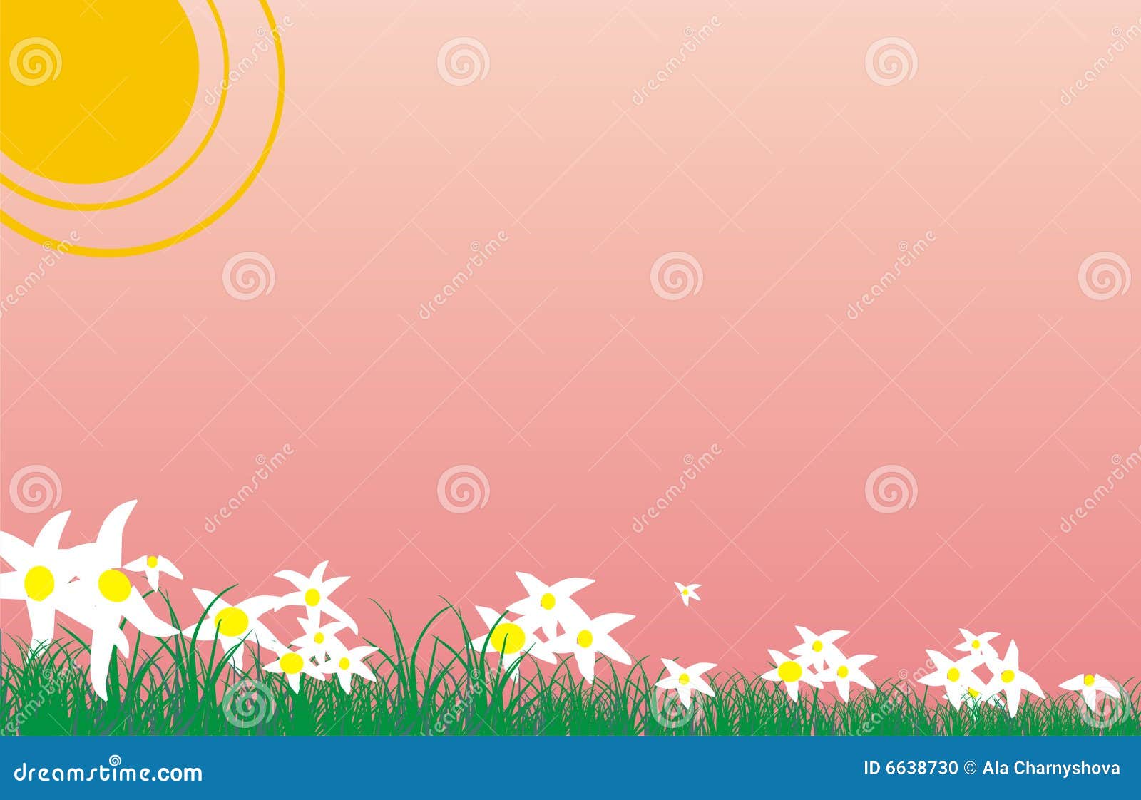 Fondo para abril stock de ilustración. Ilustración de calor - 6638730