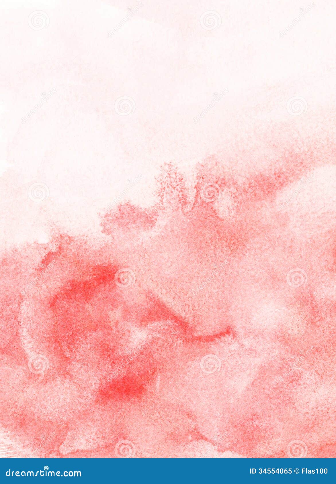 Fondo Pintado Rojo De La Acuarela Stock de ilustración - Ilustración de ...