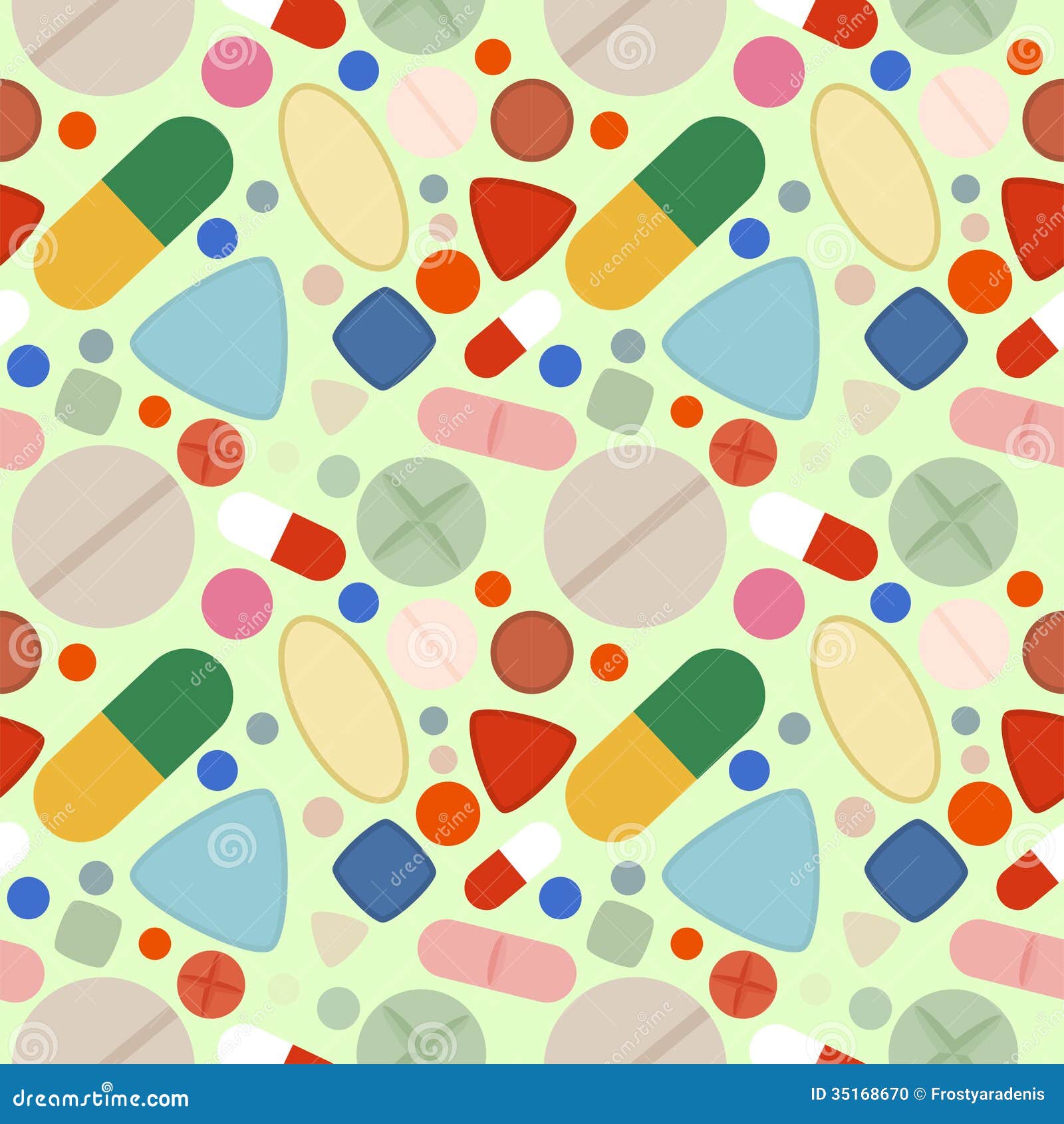 Fondo plano de píldoras ilustración del vector. Ilustración de ...