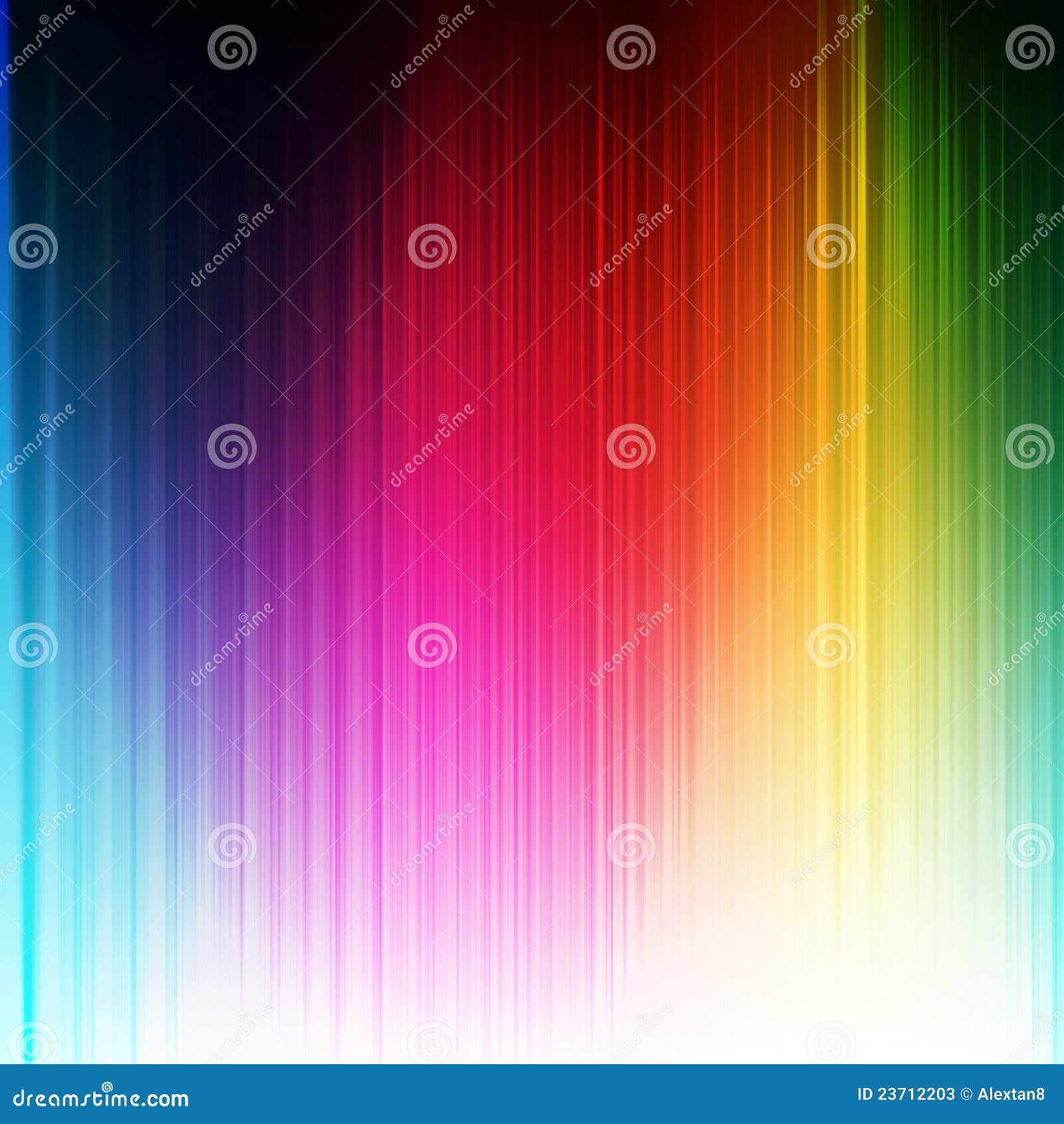 Fondo Que Brilla Intensamente Colorido Abstracto Stock de ilustración ...