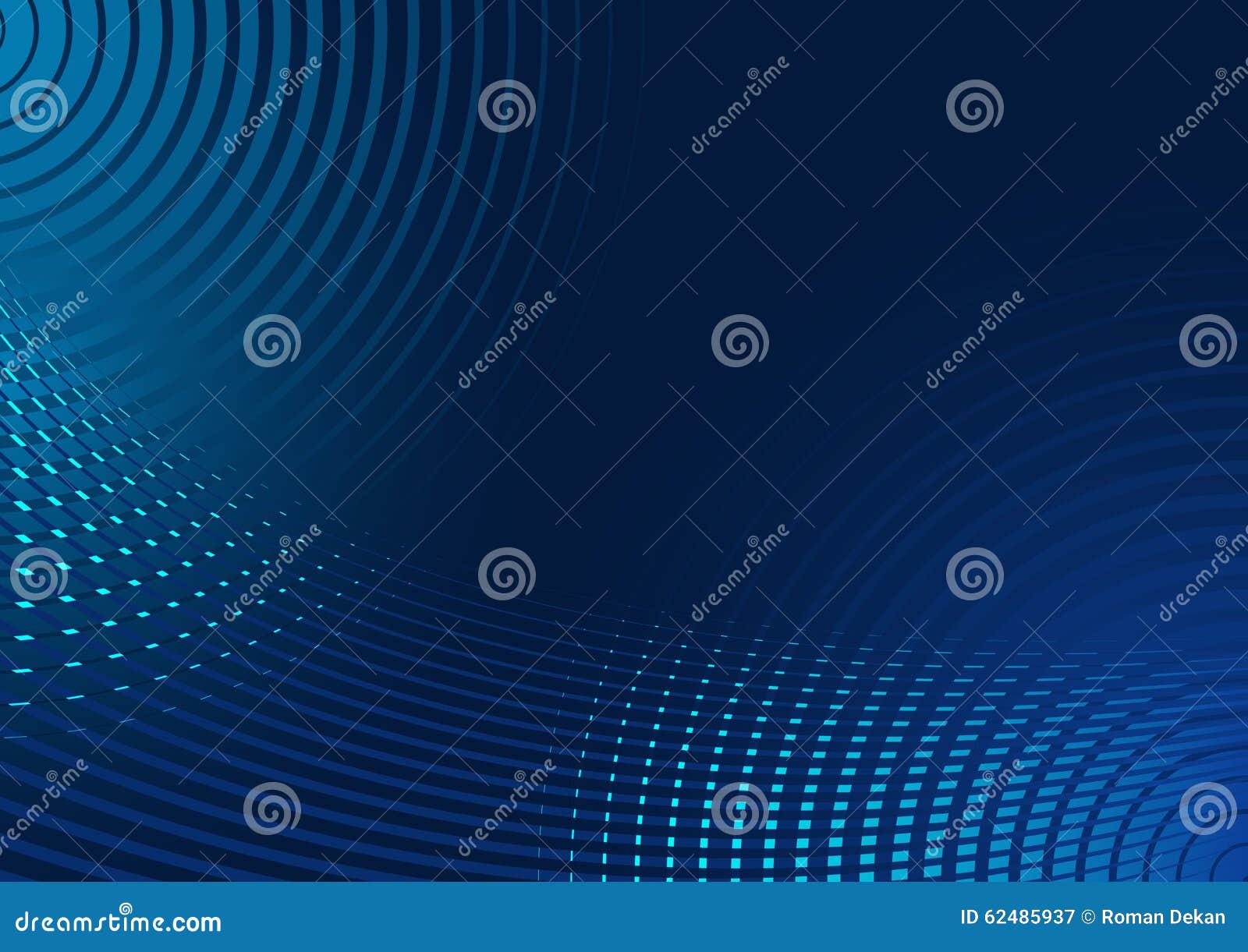 Fondo Rayado Azul Abstracto Ilustración del Vector - Ilustración de ...