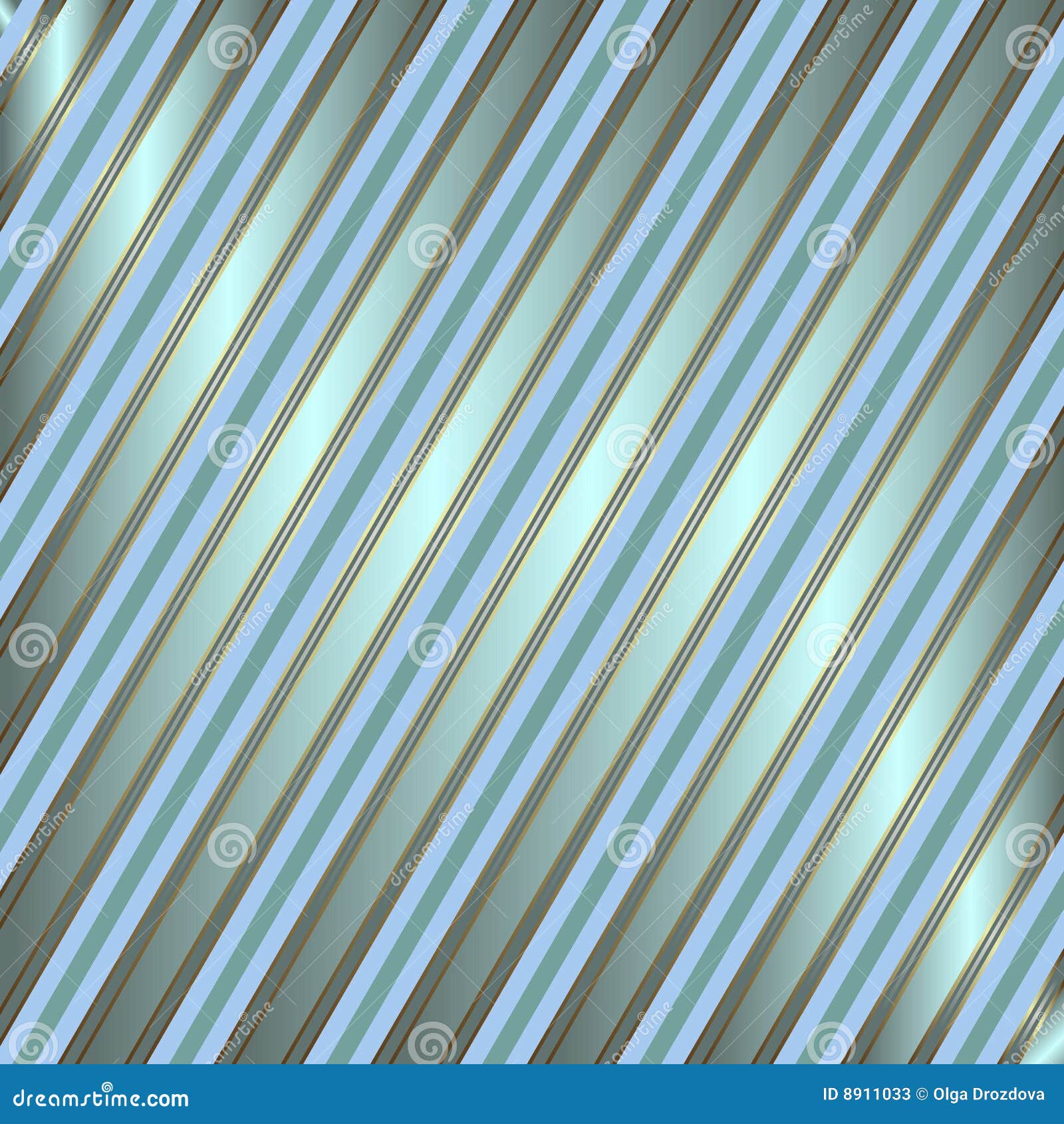 Fondo Rayado Azul Y Plateado Diagonal Ilustración del Vector ...