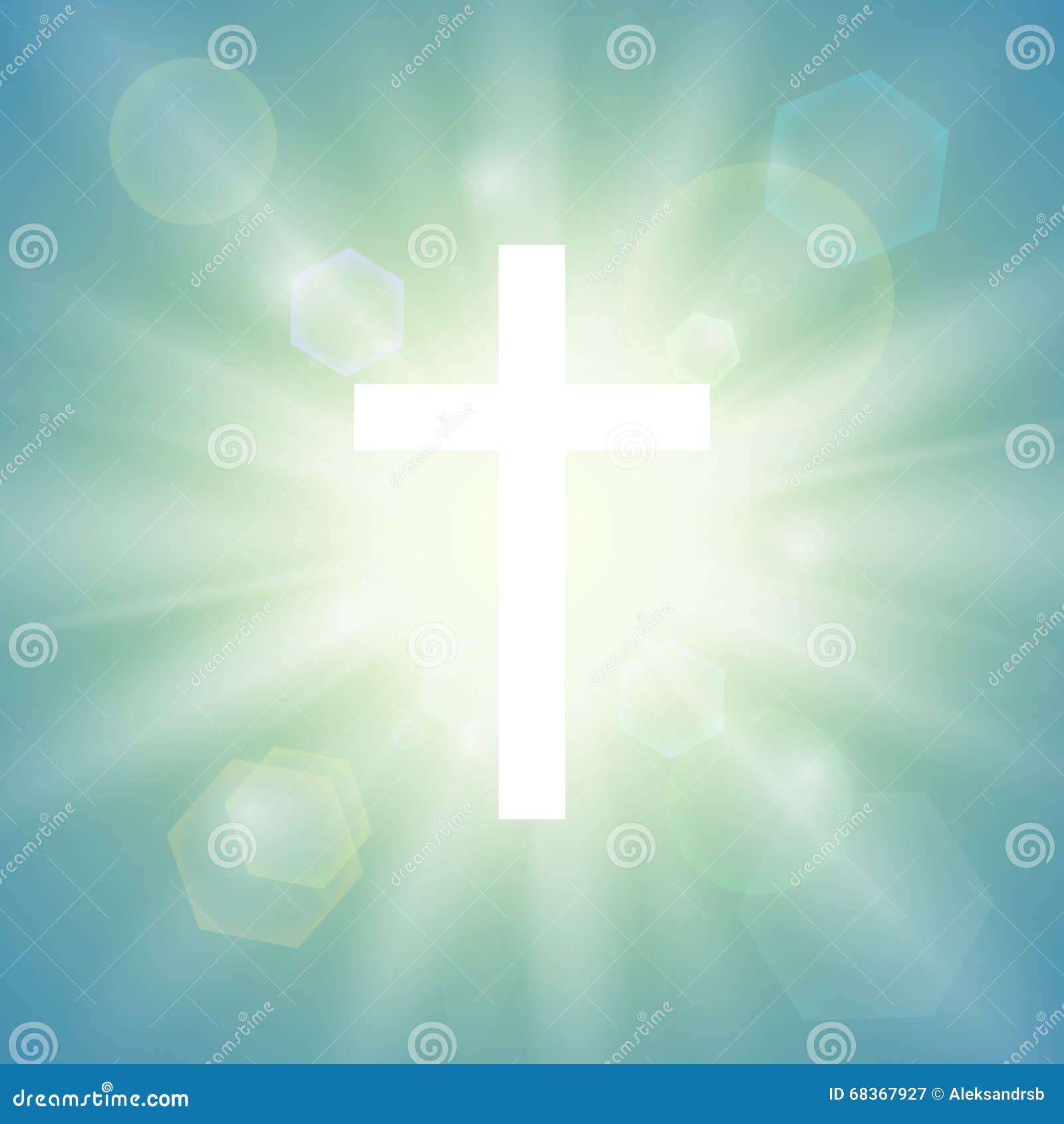 Fondo Religioso Con La Cruz Blanca Ilustración del Vector - Ilustración ...