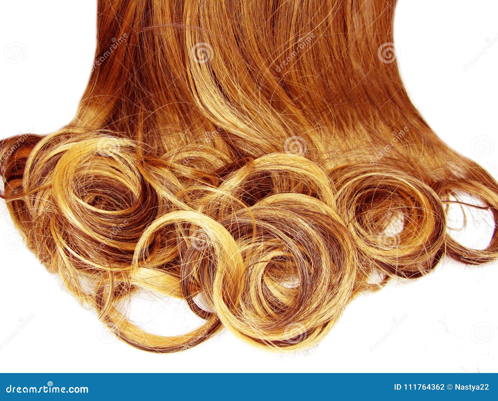 Fondo Rizado De La Moda Del Extracto De La Textura Del Pelo Foto de ...