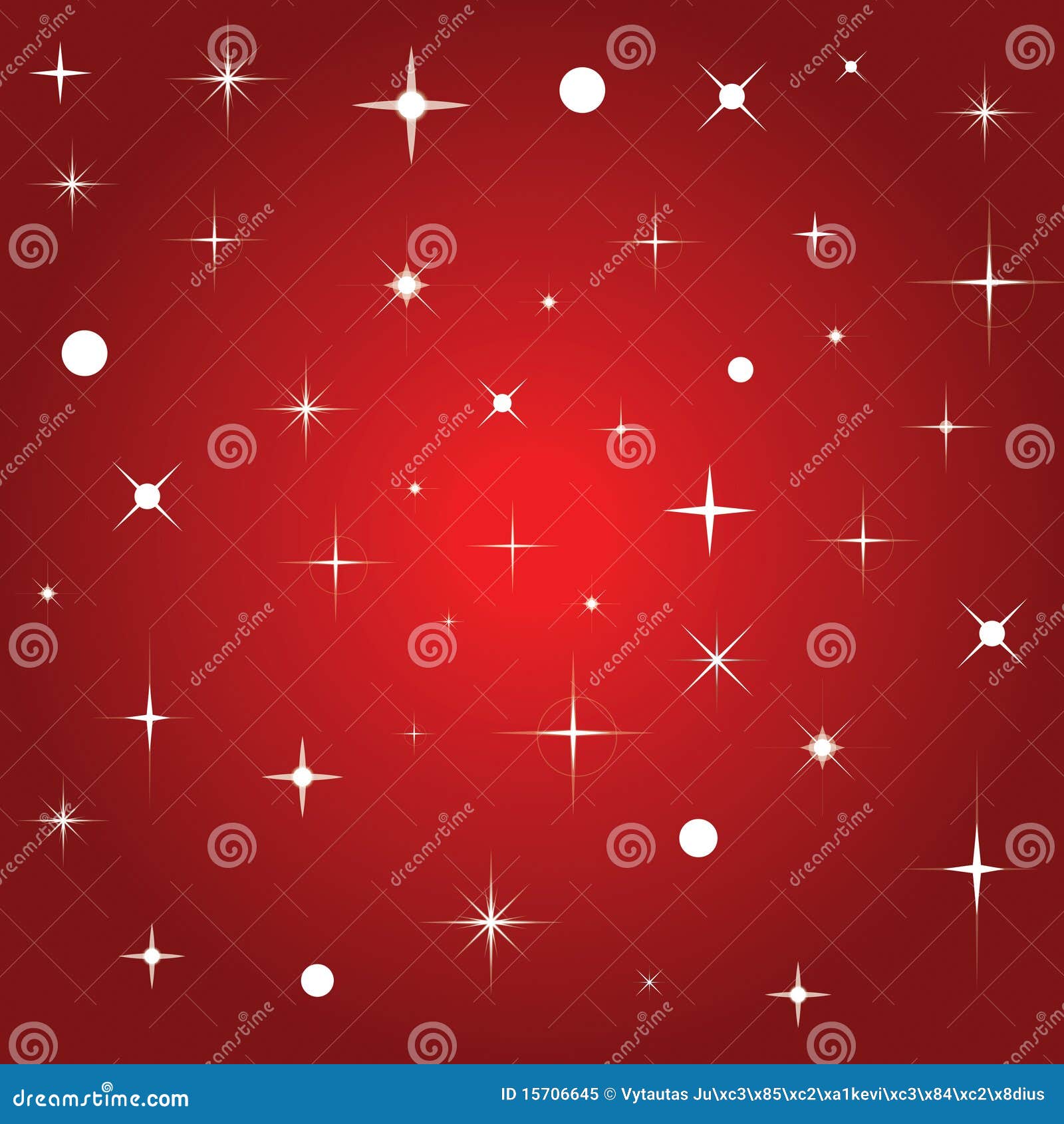 Fondo Rojo Con Las Estrellas Ilustración del Vector - Ilustración de ...