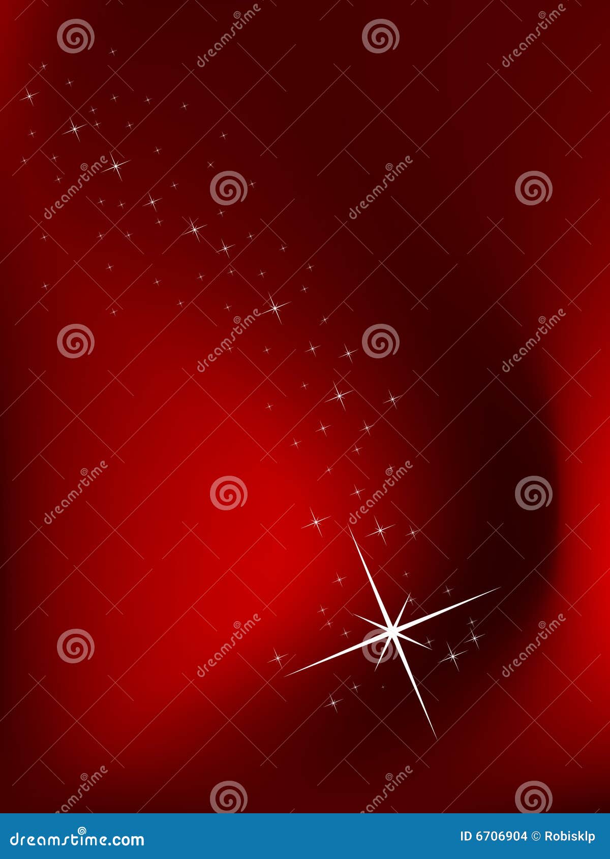 Fondo Rojo Con Las Estrellas Ilustración del Vector - Ilustración de ...