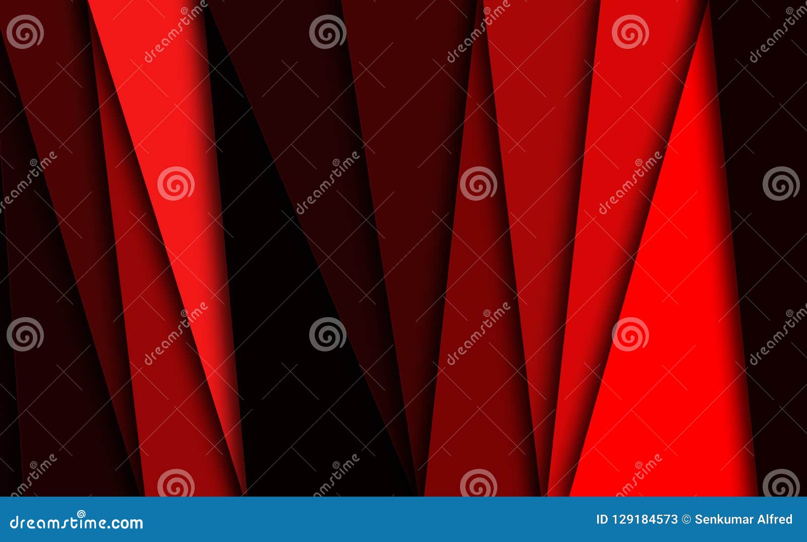 Fondo Rojo Con Las Líneas Y Las Rayas Stock de ilustración ...