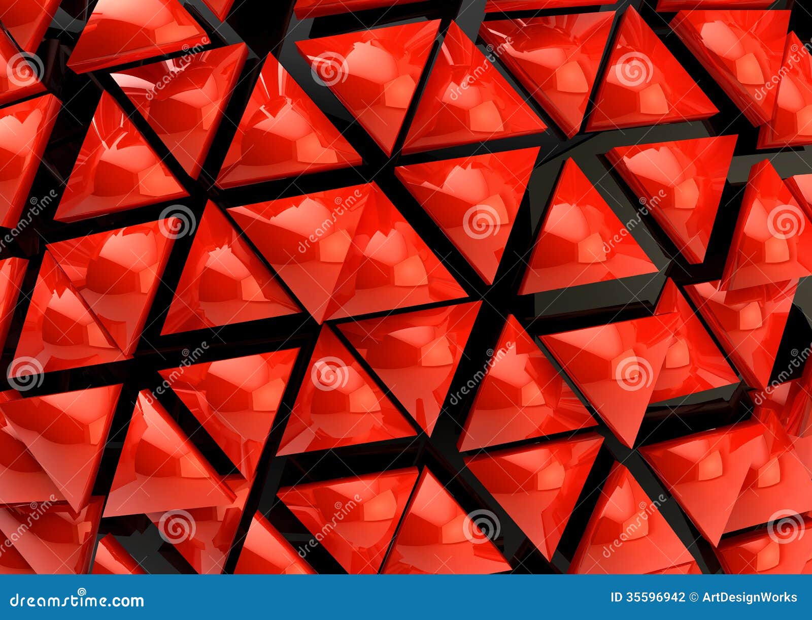 Fondo rojo 3D stock de ilustración. Ilustración de nuevo - 35596942