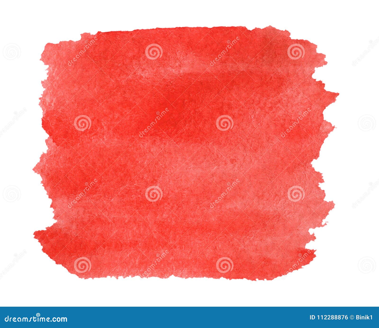 Fondo Rojo De La Acuarela Aislado Stock de ilustración - Ilustración de ...