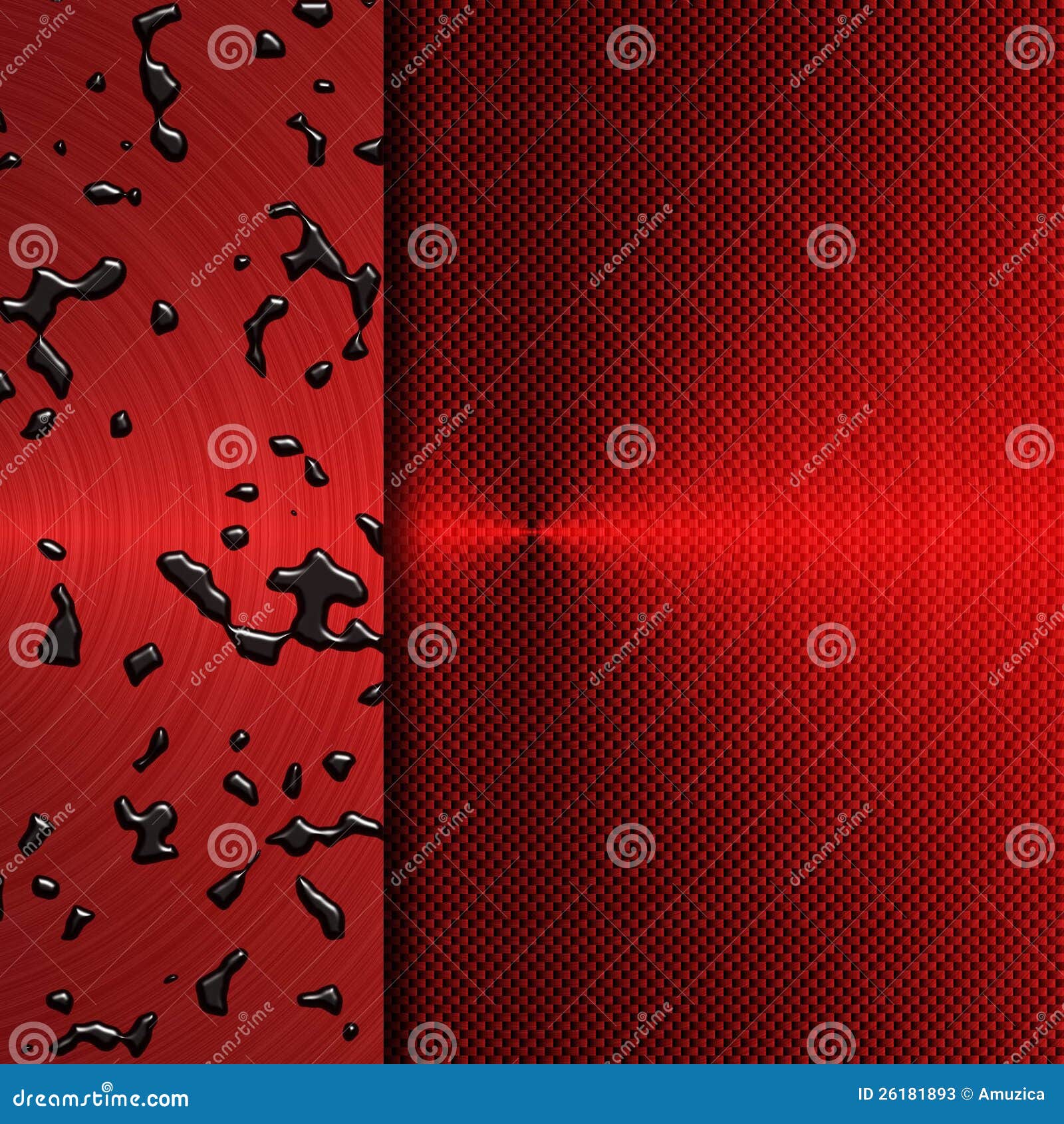 Fondo rojo del metal stock de ilustración. Ilustración de pesado - 26181893