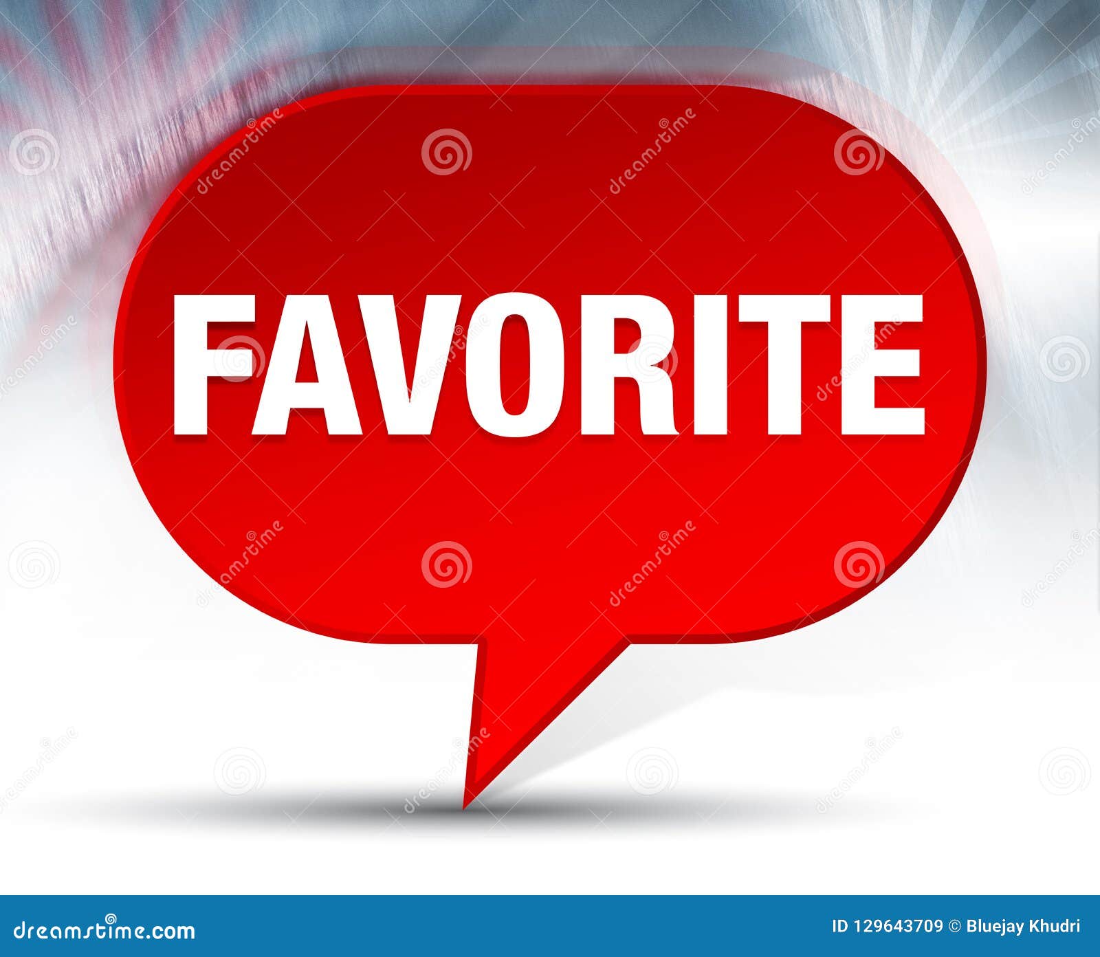 Fondo Rojo Preferido De La Burbuja Stock de ilustración - Ilustración ...