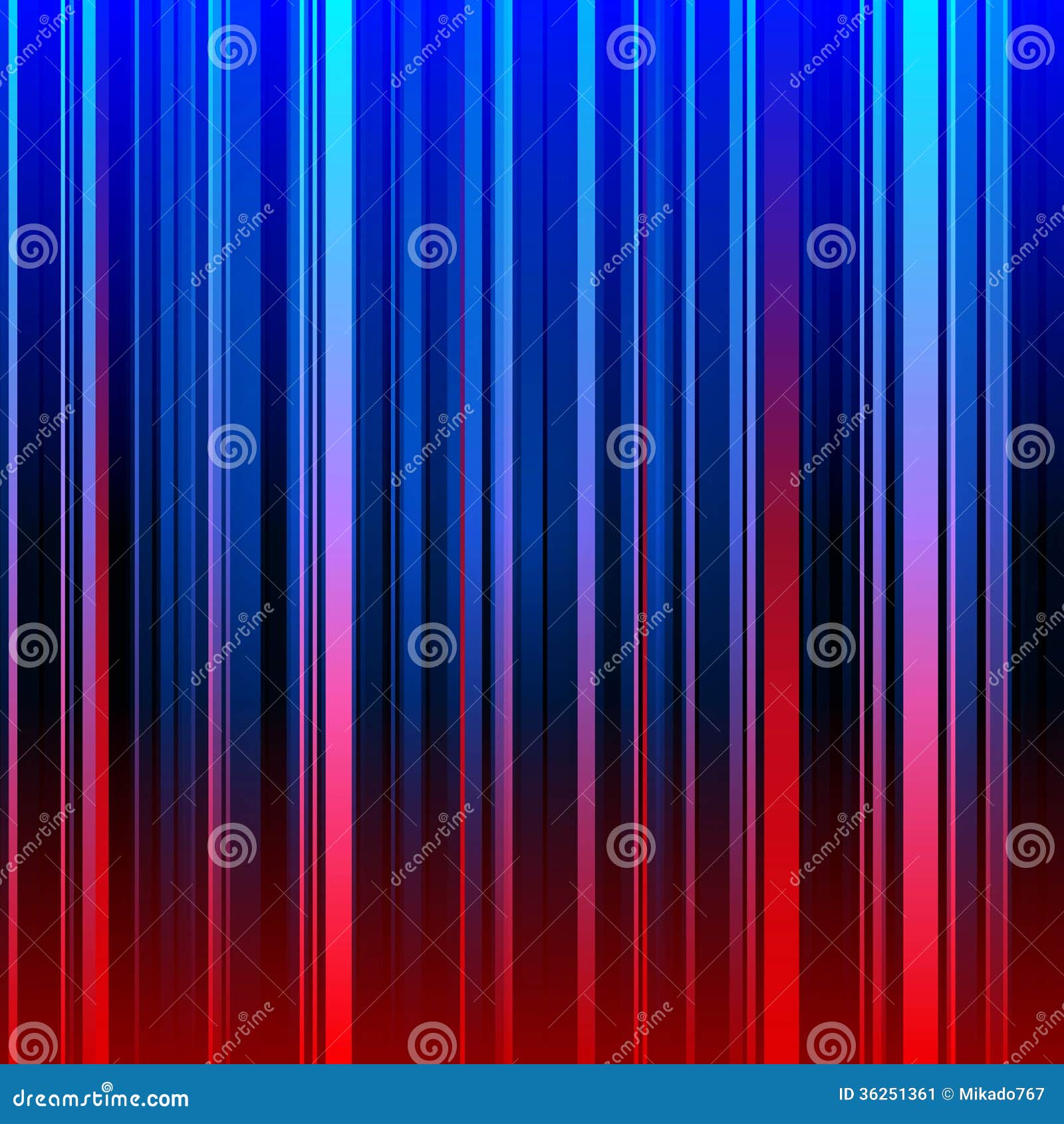 Fondo Rojo Y Azul Rayado Abstracto Ilustración del Vector - Ilustración ...