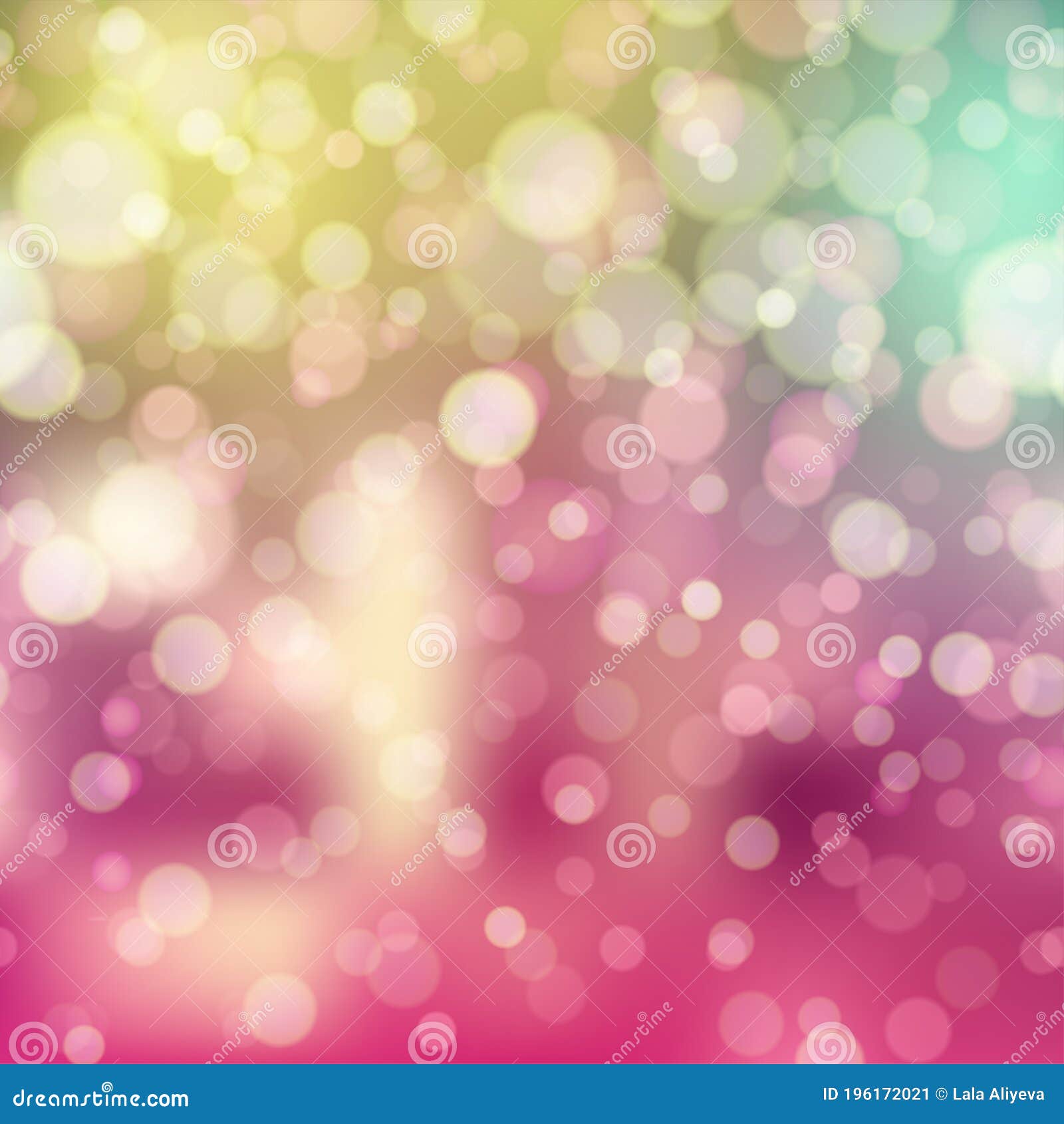 Fondo Rosa Abstracto Con Luces Desenfocadas. Vector Stock de ...