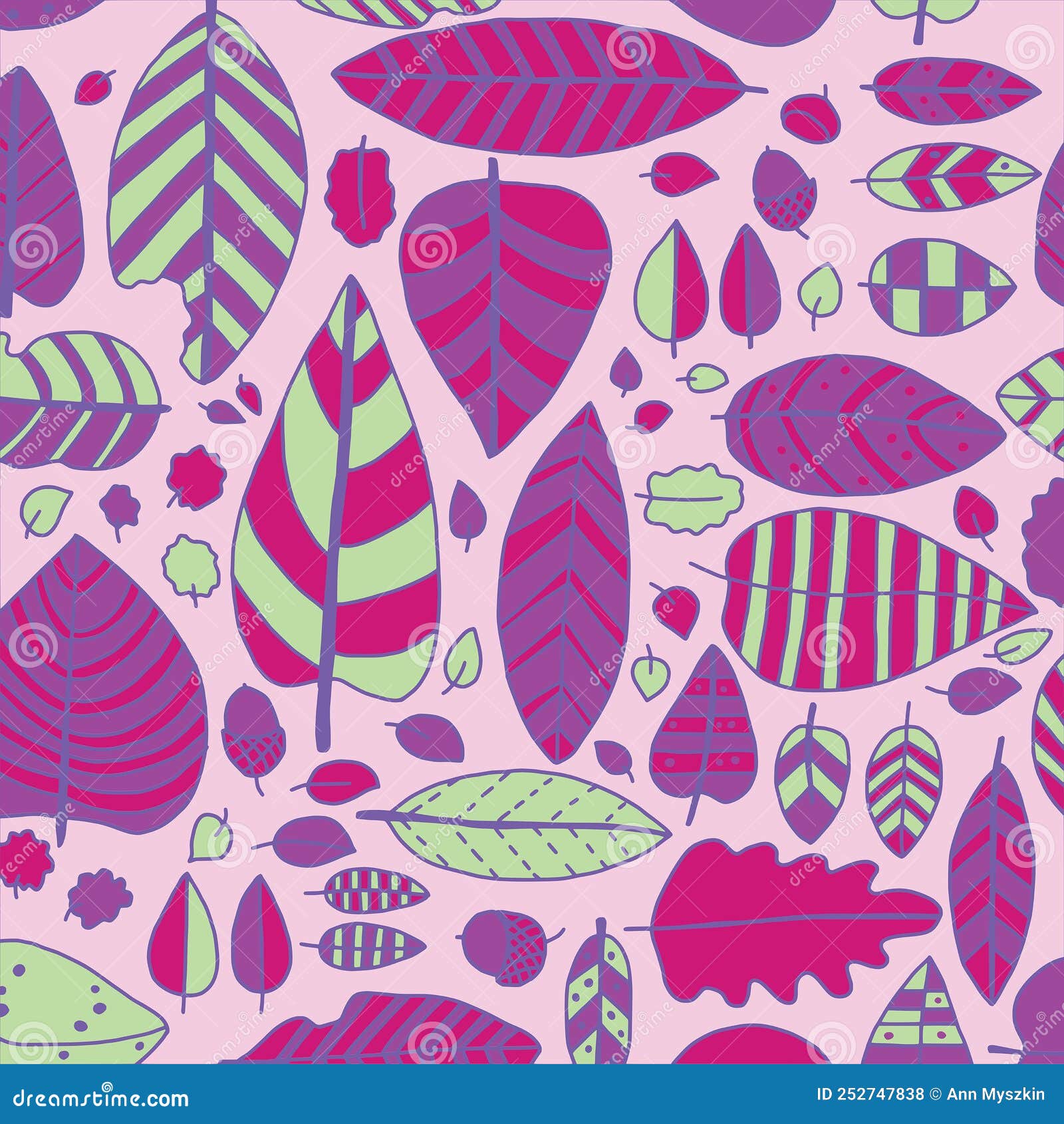 Fondo ilustración del vector. Ilustración de hoja, rosa - 252747838