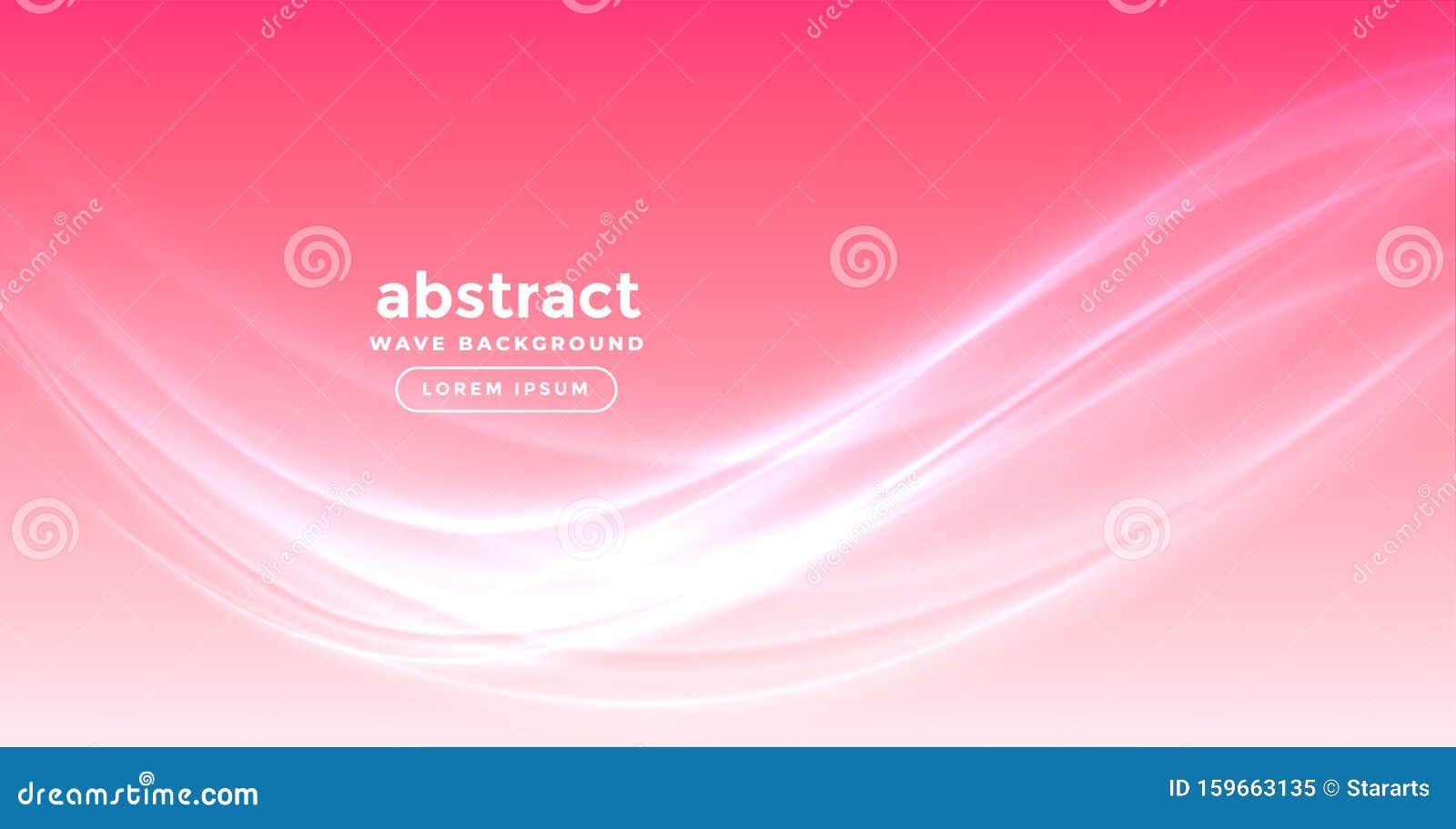 Fondo Rosa Suave Con Forma Ondulada Ilustración del Vector ...