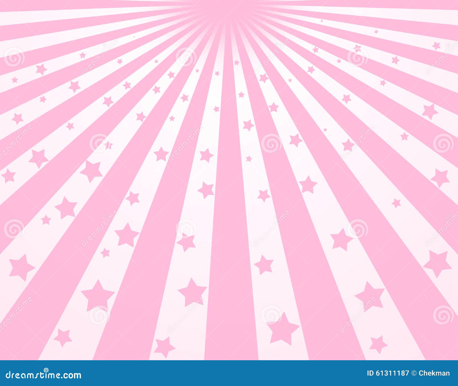 Fondo Rosado Abstracto Con Las Estrellas Stock de ilustración ...