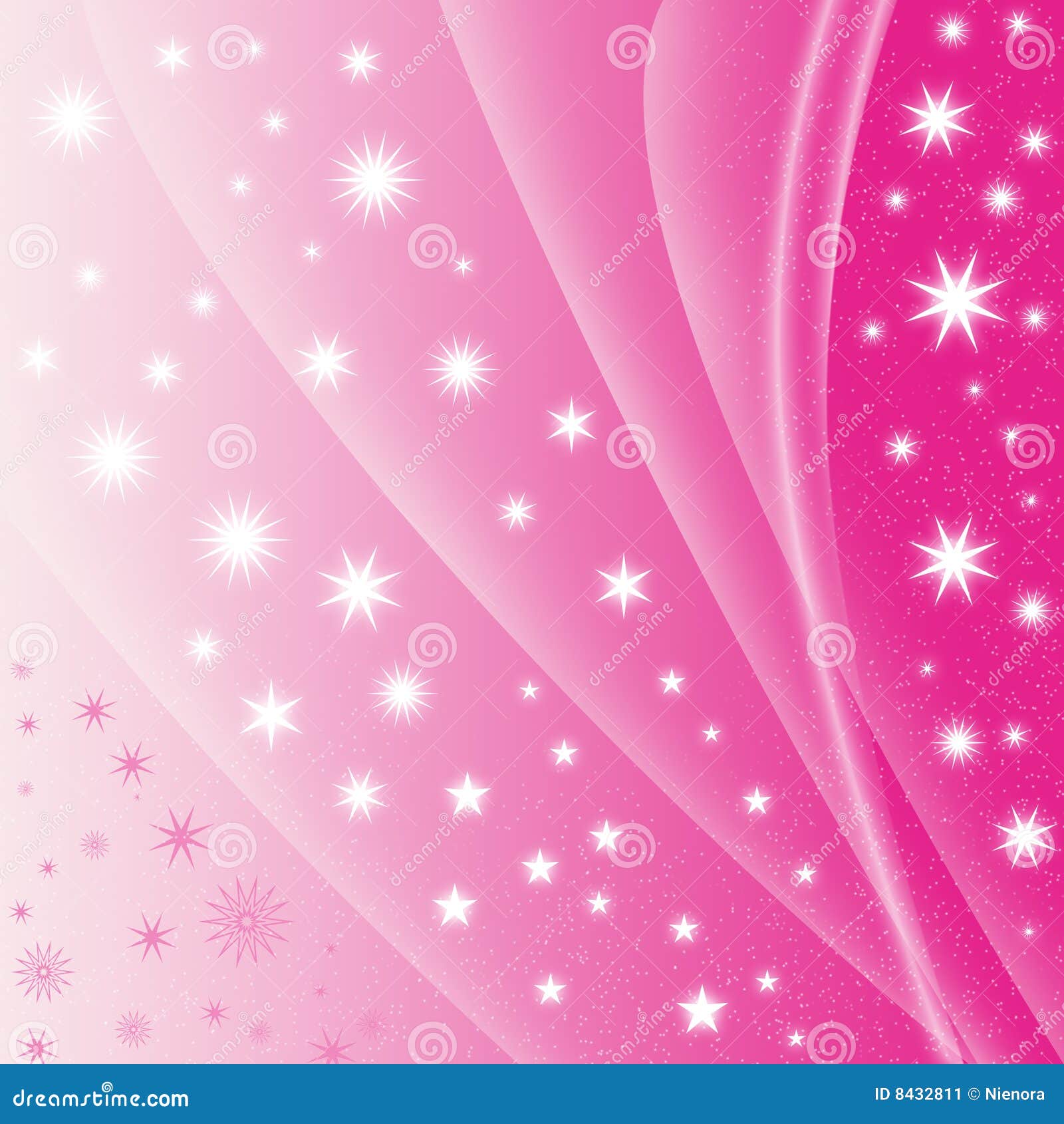 Fondo Rosado Abstracto De La Estrella Imagen de archivo - Imagen: 8432811