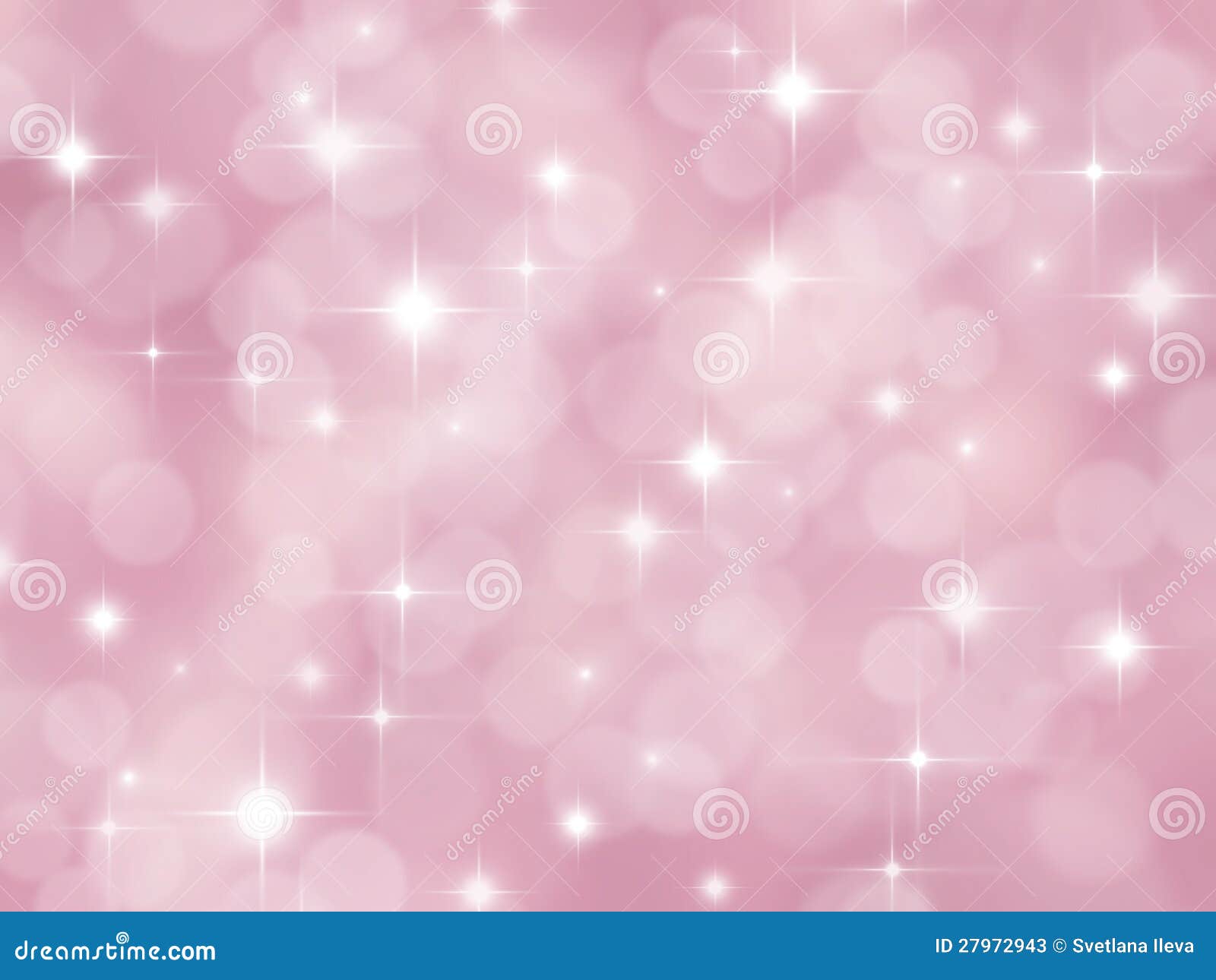 Fondo Rosado Abstracto Del Boke Con Las Estrellas Stock de ilustración ...