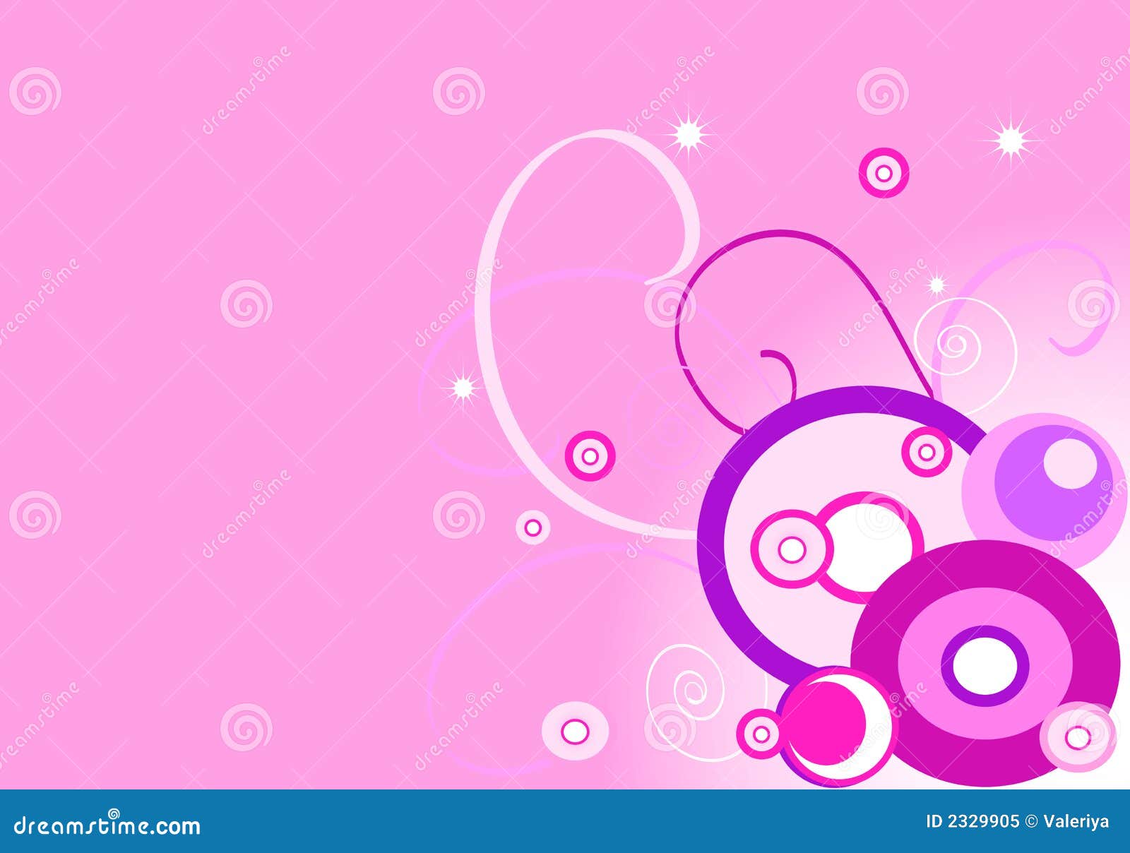 Fondo rosado (círculo) ilustración del vector. Ilustración de papel ...