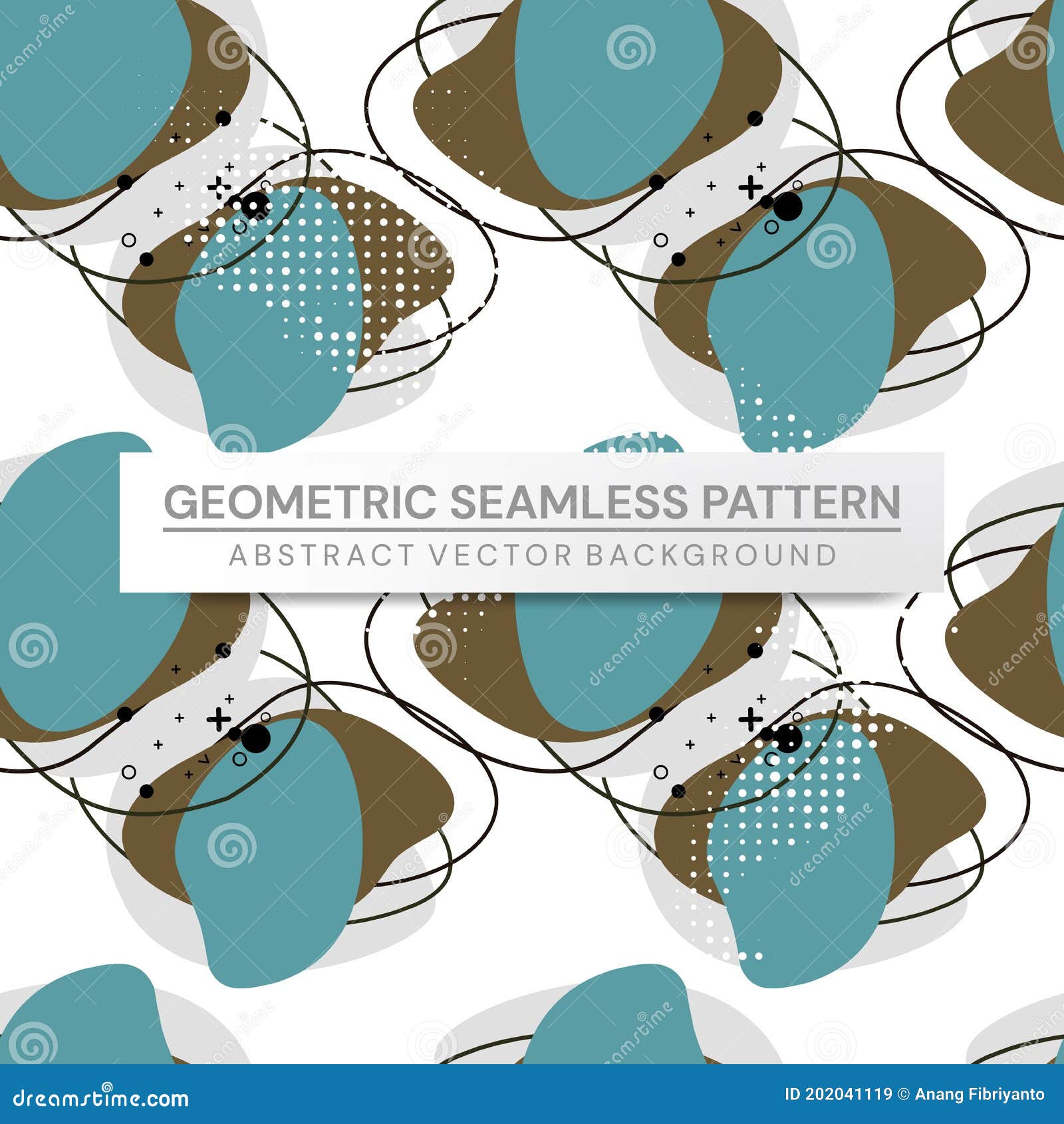 Fondo Seamless Abstracto Del Modelo Ilustración del Vector ...