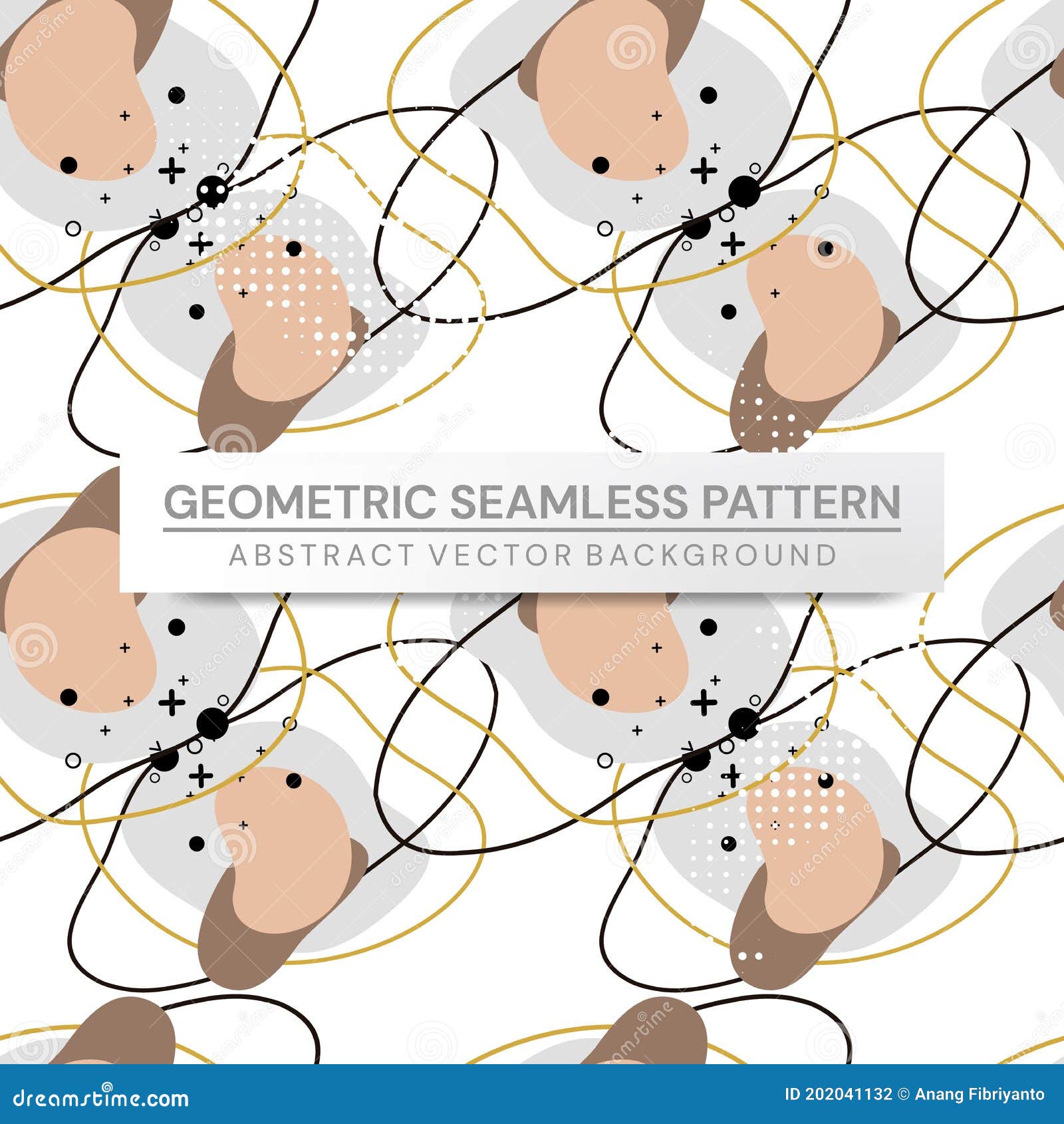 Fondo Seamless Abstracto Del Modelo Ilustración del Vector ...