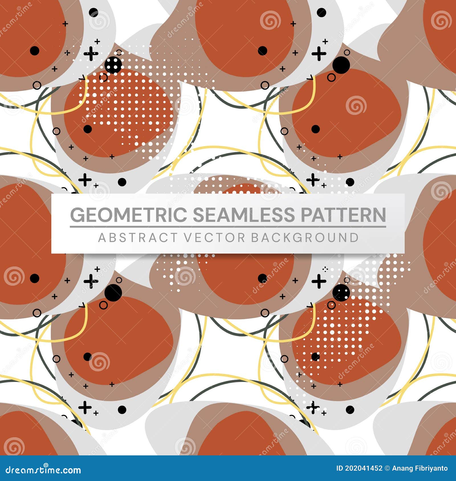 Fondo Seamless Abstracto Del Modelo Ilustración del Vector ...