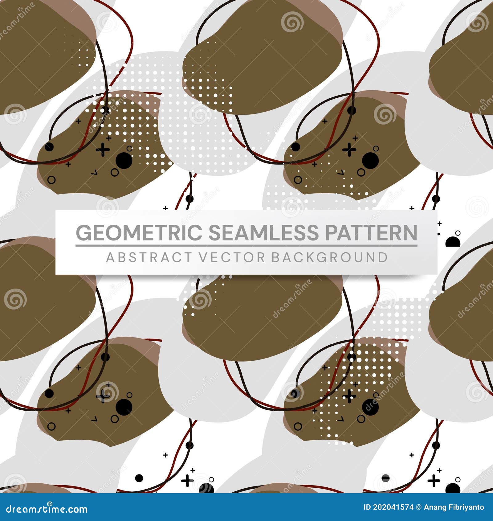 Fondo Seamless Abstracto Del Modelo Ilustración del Vector ...