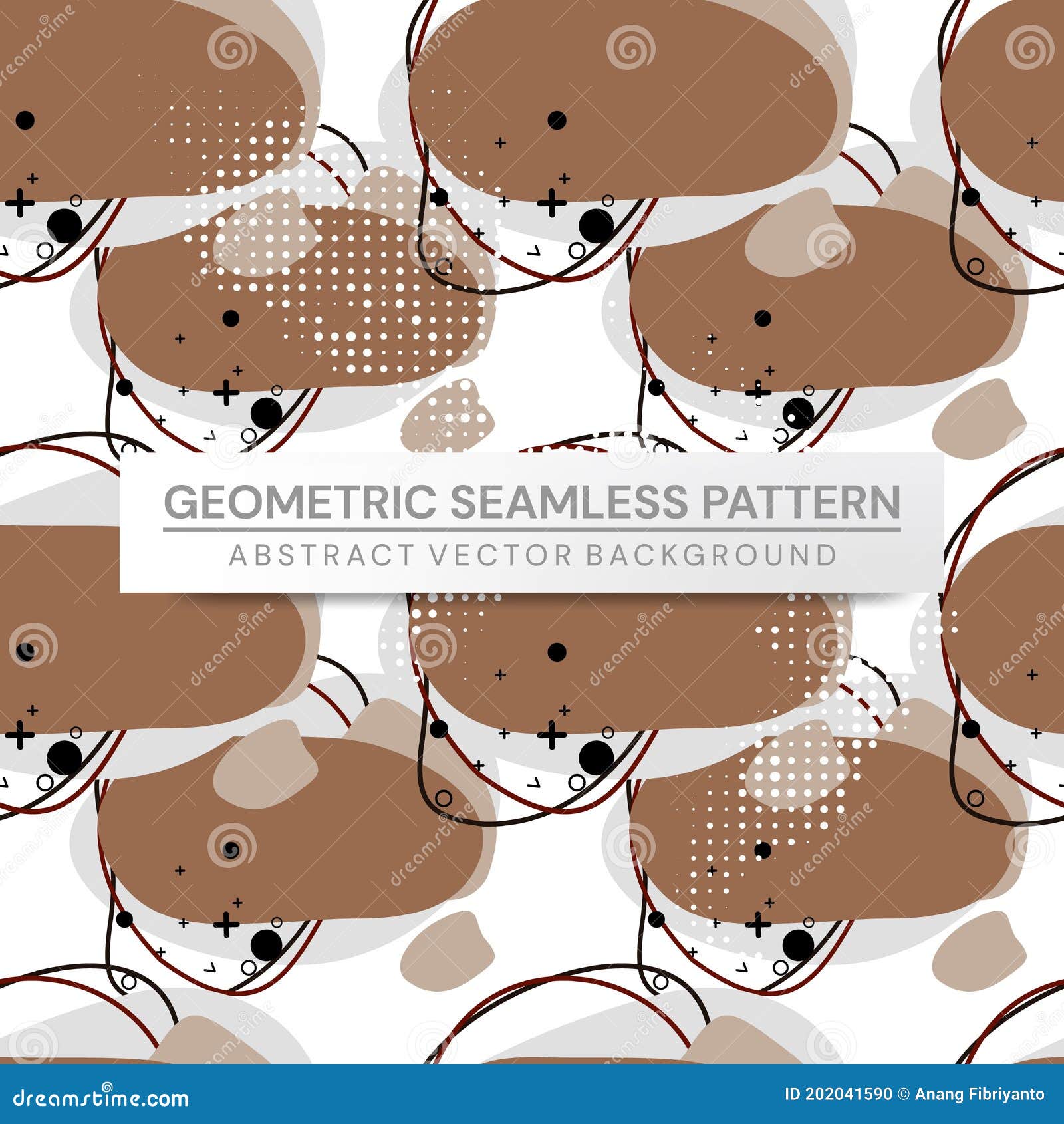 Fondo Seamless Abstracto Del Modelo Ilustración del Vector ...