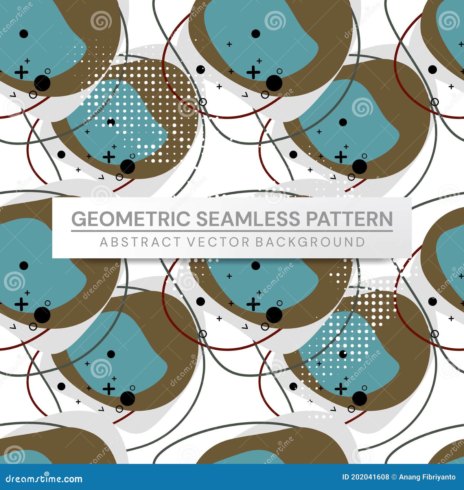 Fondo Seamless Abstracto Del Modelo Ilustración del Vector ...