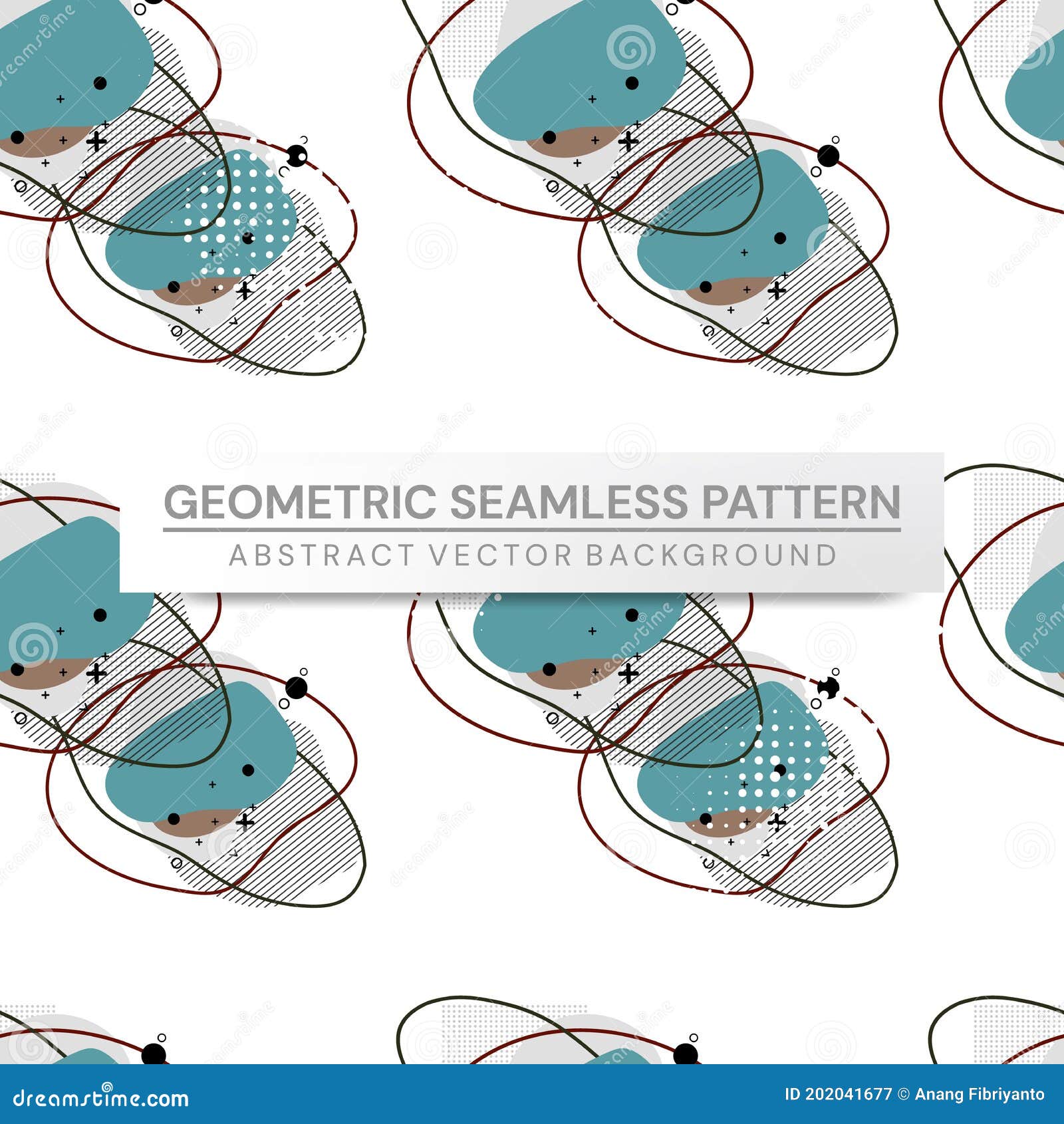 Fondo Seamless Abstracto Del Modelo Ilustración del Vector ...