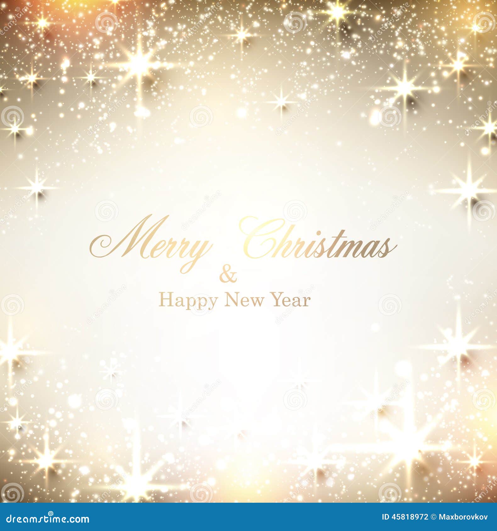 Fondo Stellato Di Natale Con Le Scintille Illustrazione Vettoriale ...