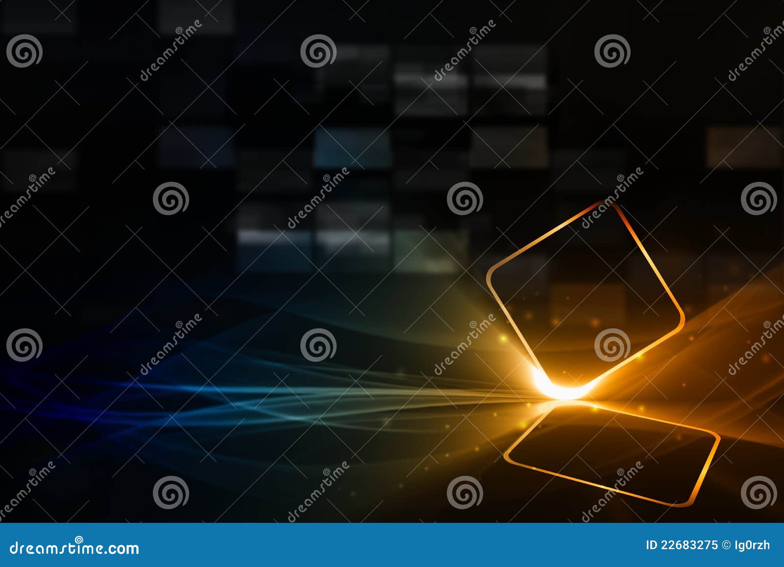 Fondo Technologic Abstracto Stock de ilustración - Ilustración de transparente, dispositivo ...