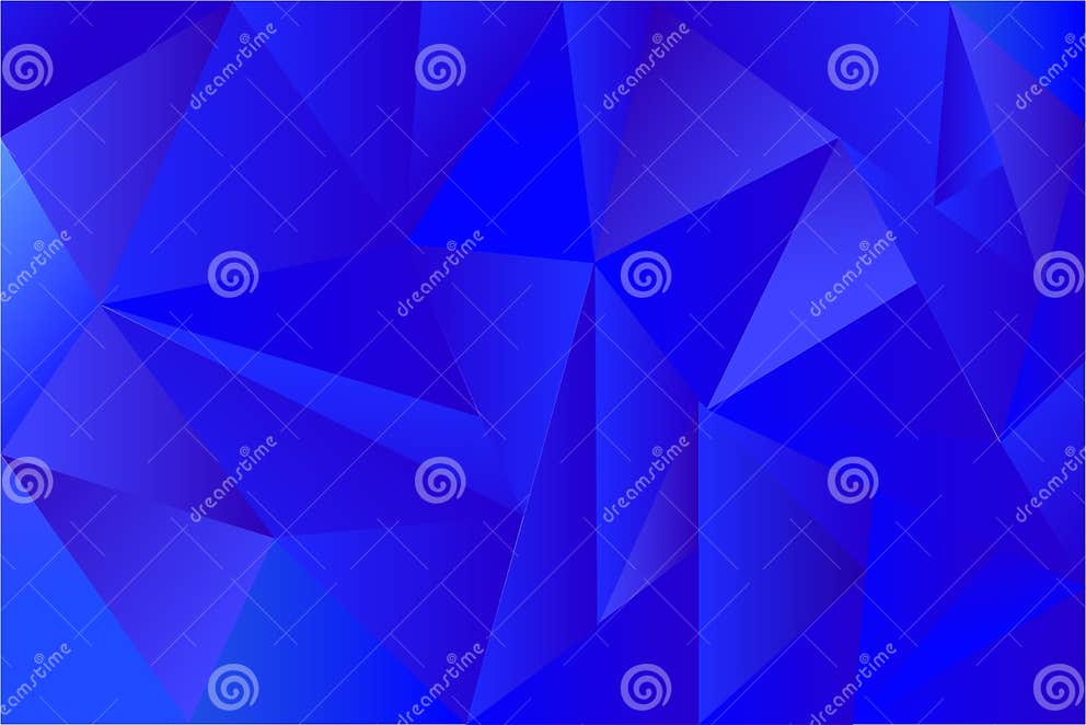 Fondo - Triángulo Azul Gradual Ilustración del Vector - Ilustración de ...