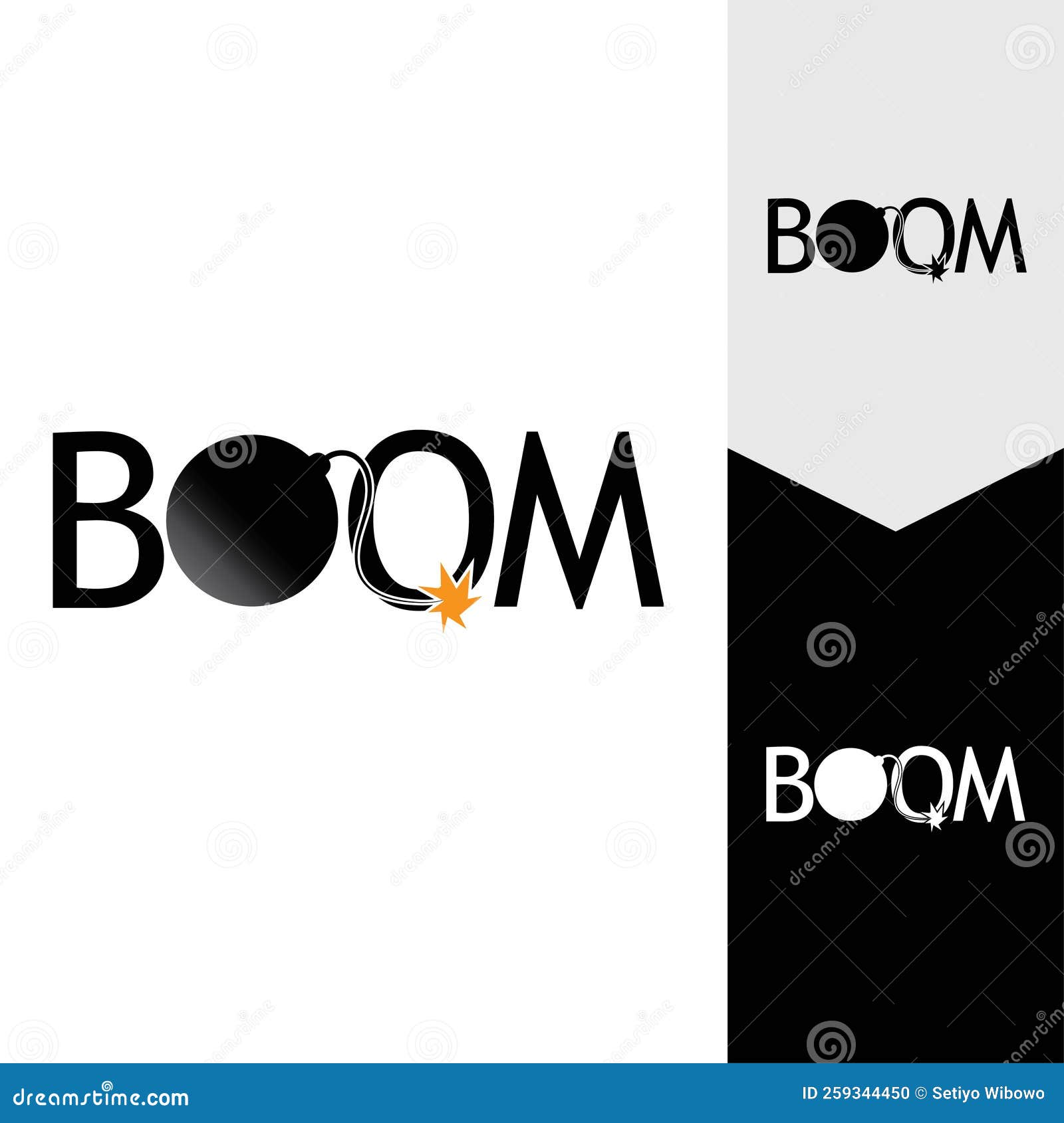 Fondo Vectorial De Icono De Boom Ilustración del Vector - Ilustración ...