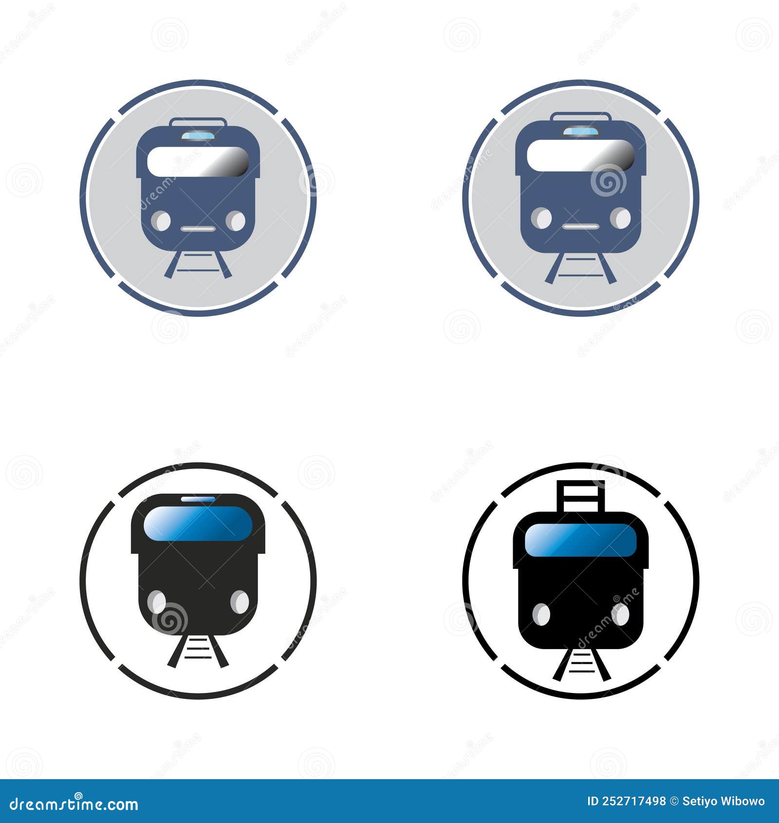 Fondo Vectorial De Icono De Tren Ilustración del Vector - Ilustración ...