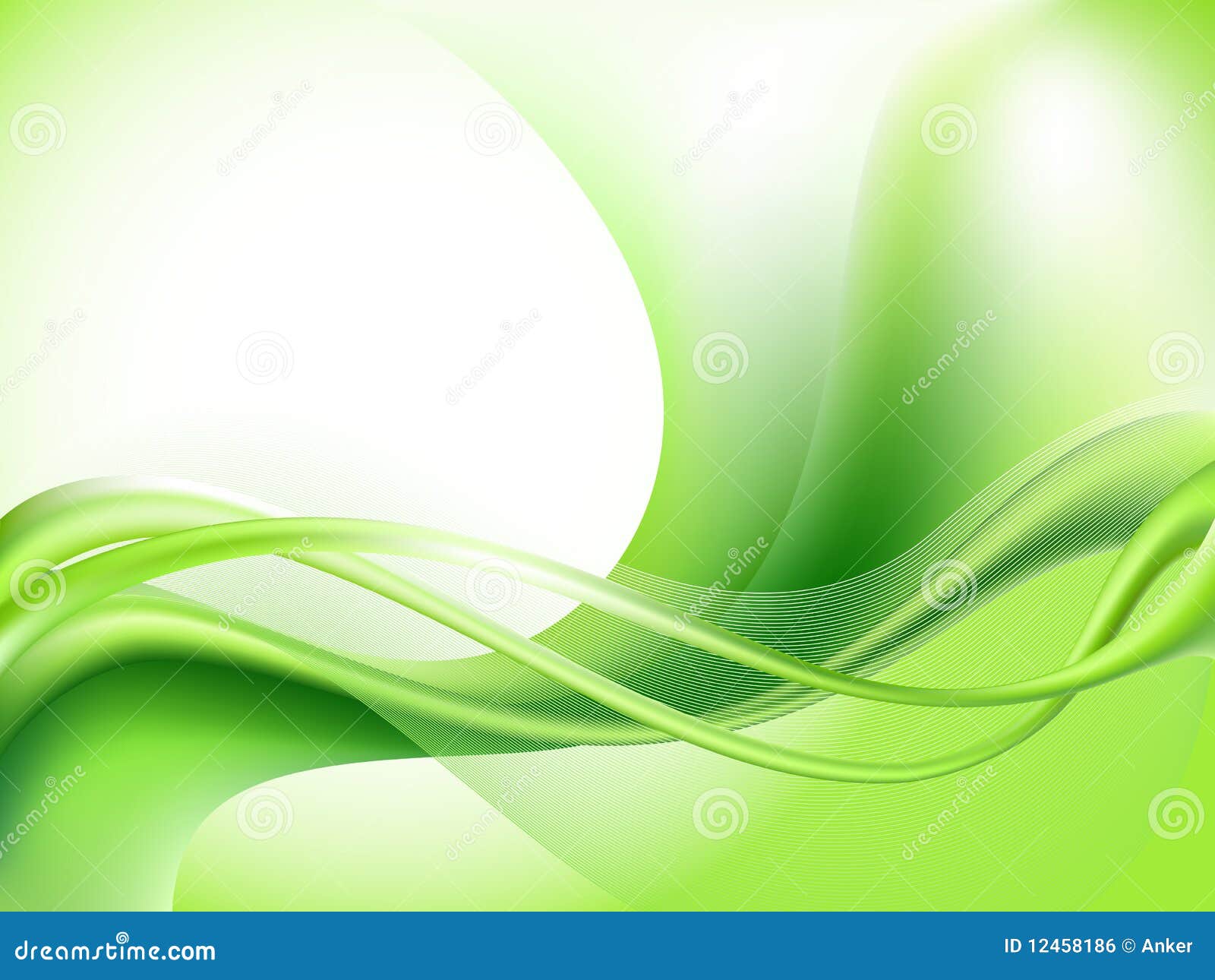 Fondo verde abstracto ilustración del vector. Ilustración de color ...