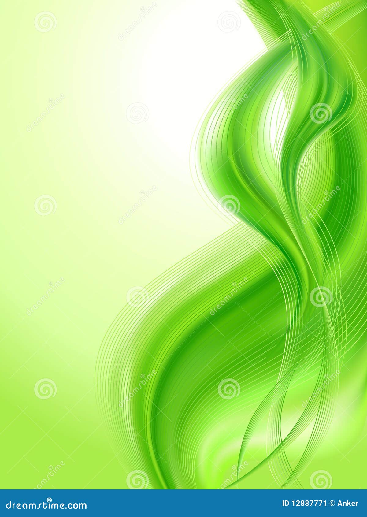 Fondo verde abstracto ilustración del vector. Ilustración de fondo ...