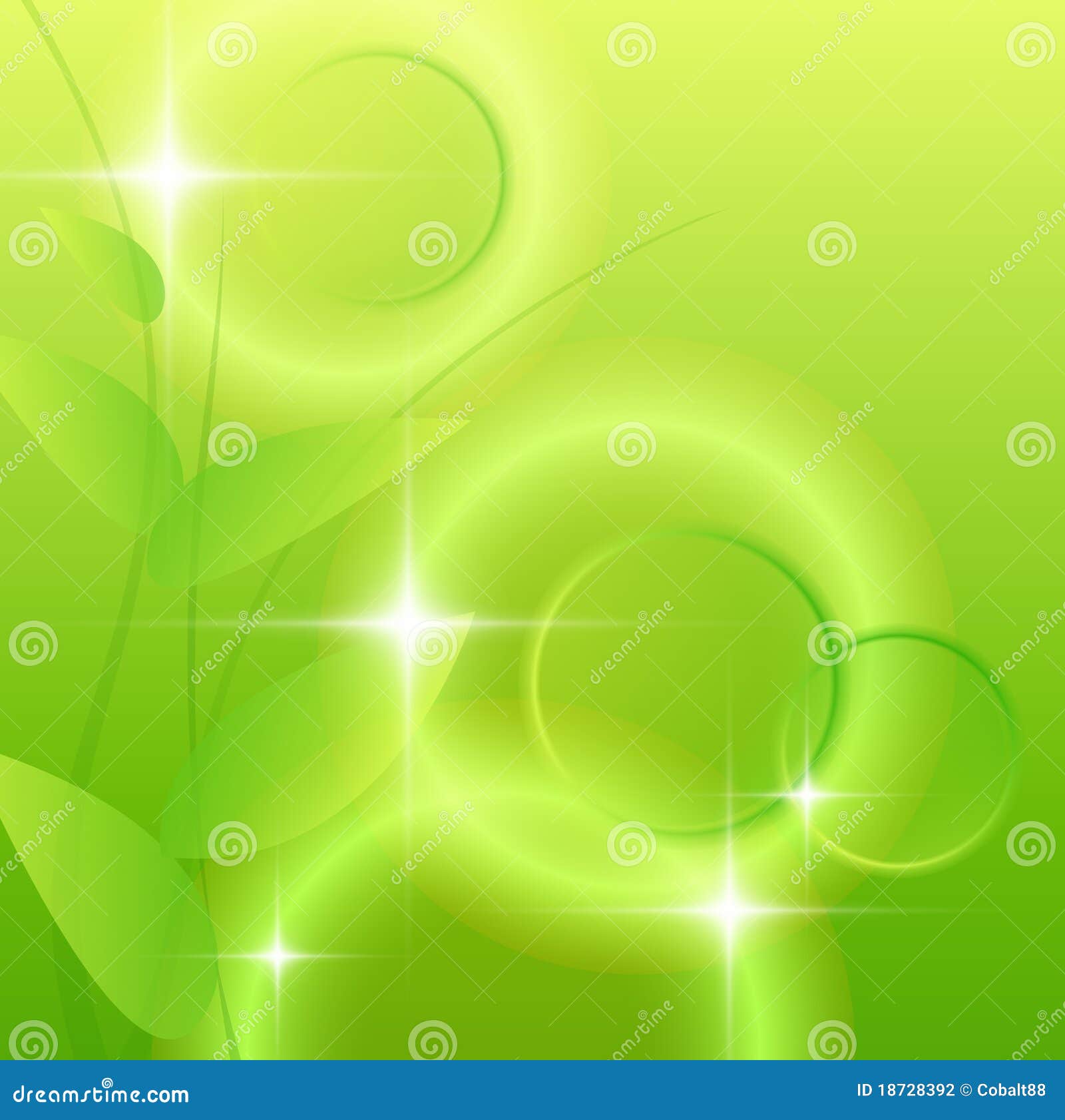 Fondo verde abstracto ilustración del vector. Ilustración de ambiente ...