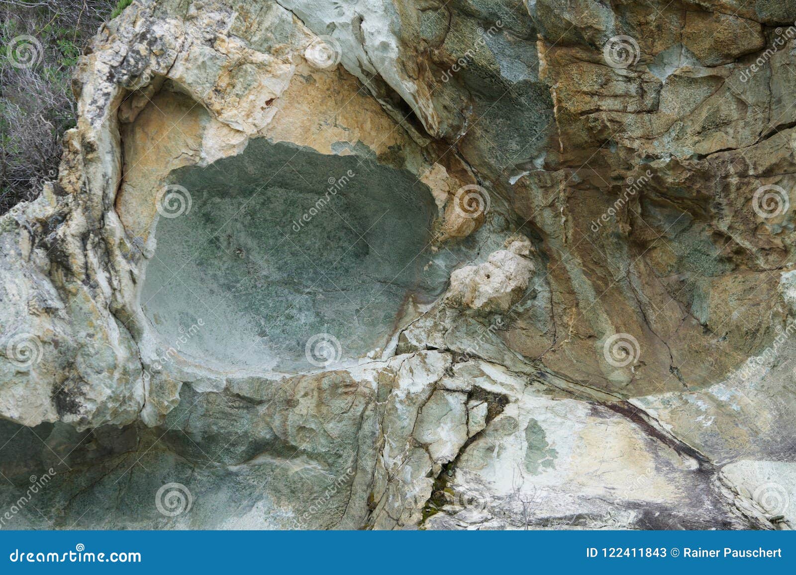 Fondo Verde-beige De La Roca Imagen de archivo - Imagen de roca ...