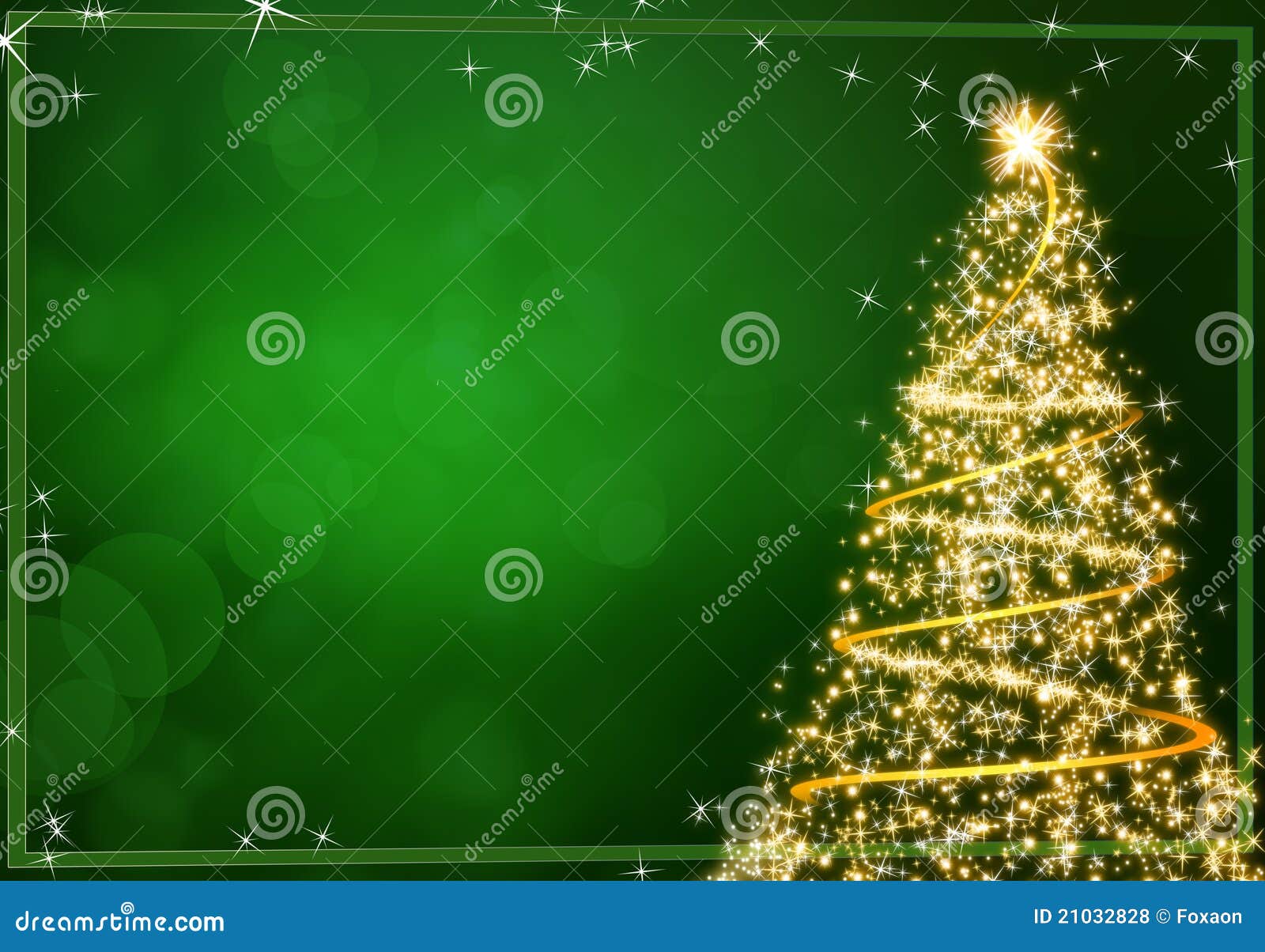 Fondo Verde De La Navidad Fotos de archivo libres de regalías - Imagen ...