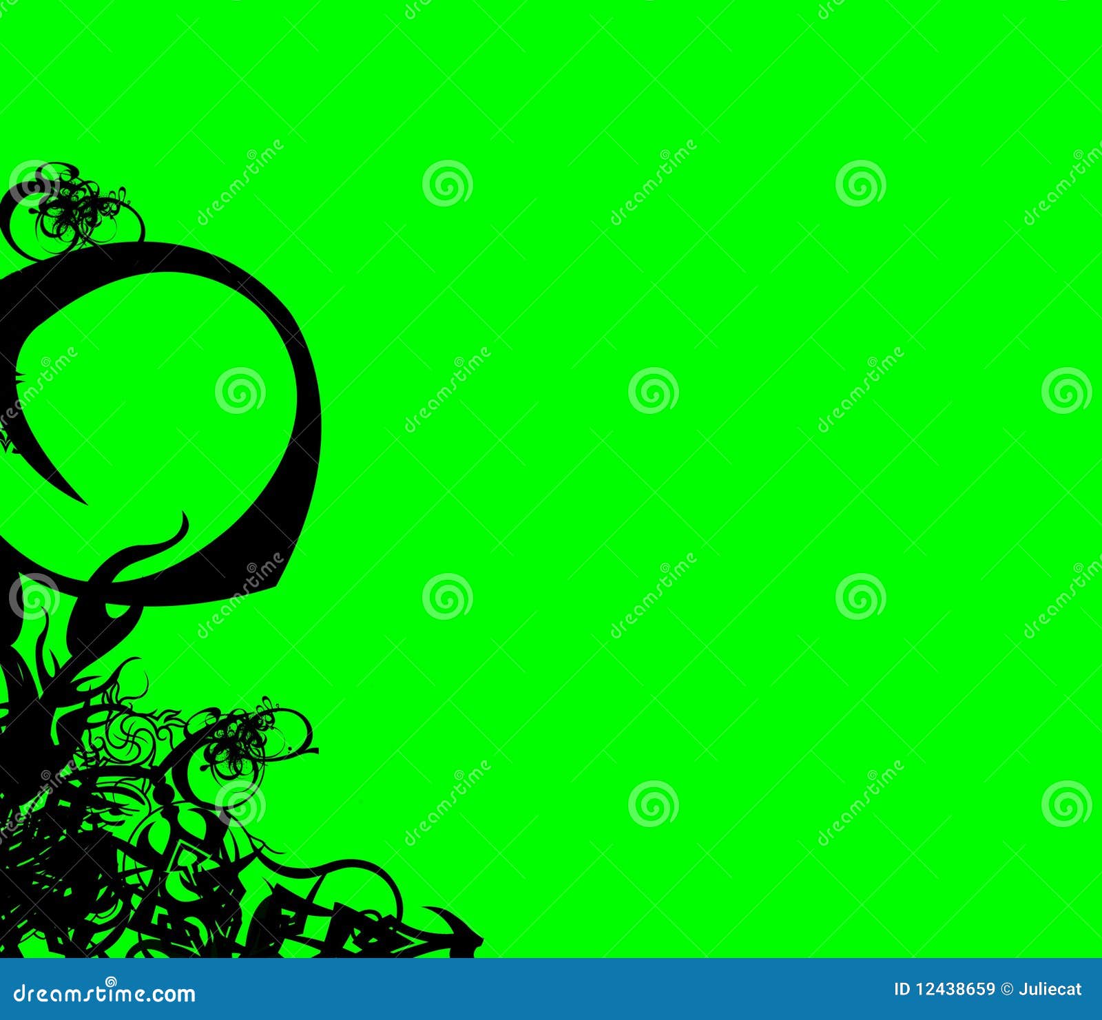 Fondo Verde Fluorescente Abstracto Stock de ilustración - Ilustración ...