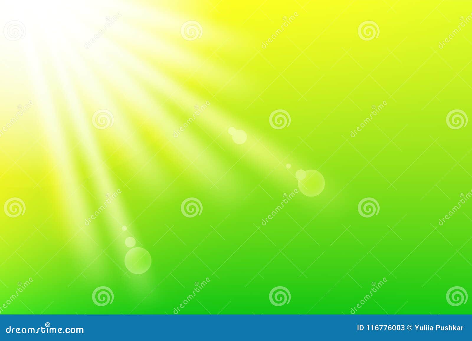 Fondo Verde Fresco Con Luz Del Sol Ilustración del Vector - Ilustración ...