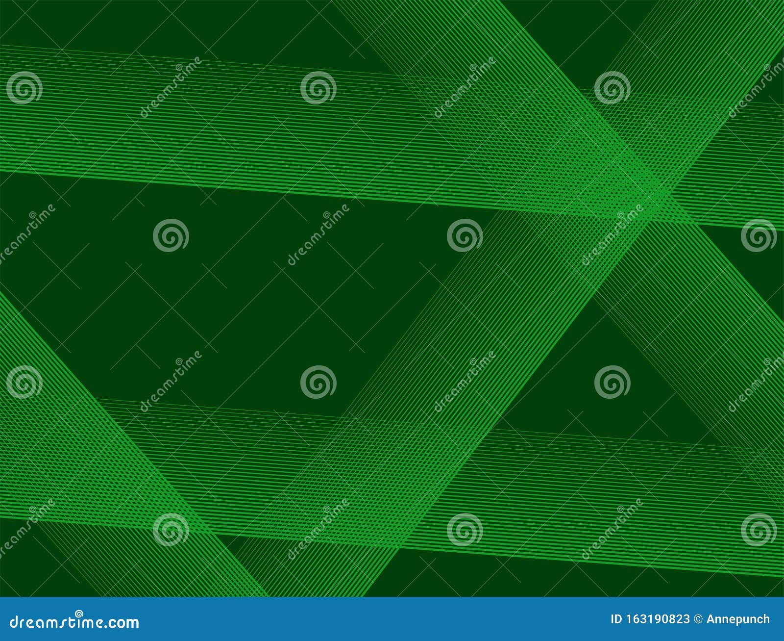 Fondo Verde Rectangular Abstracto Con Líneas Aleatorias Ilustración del ...