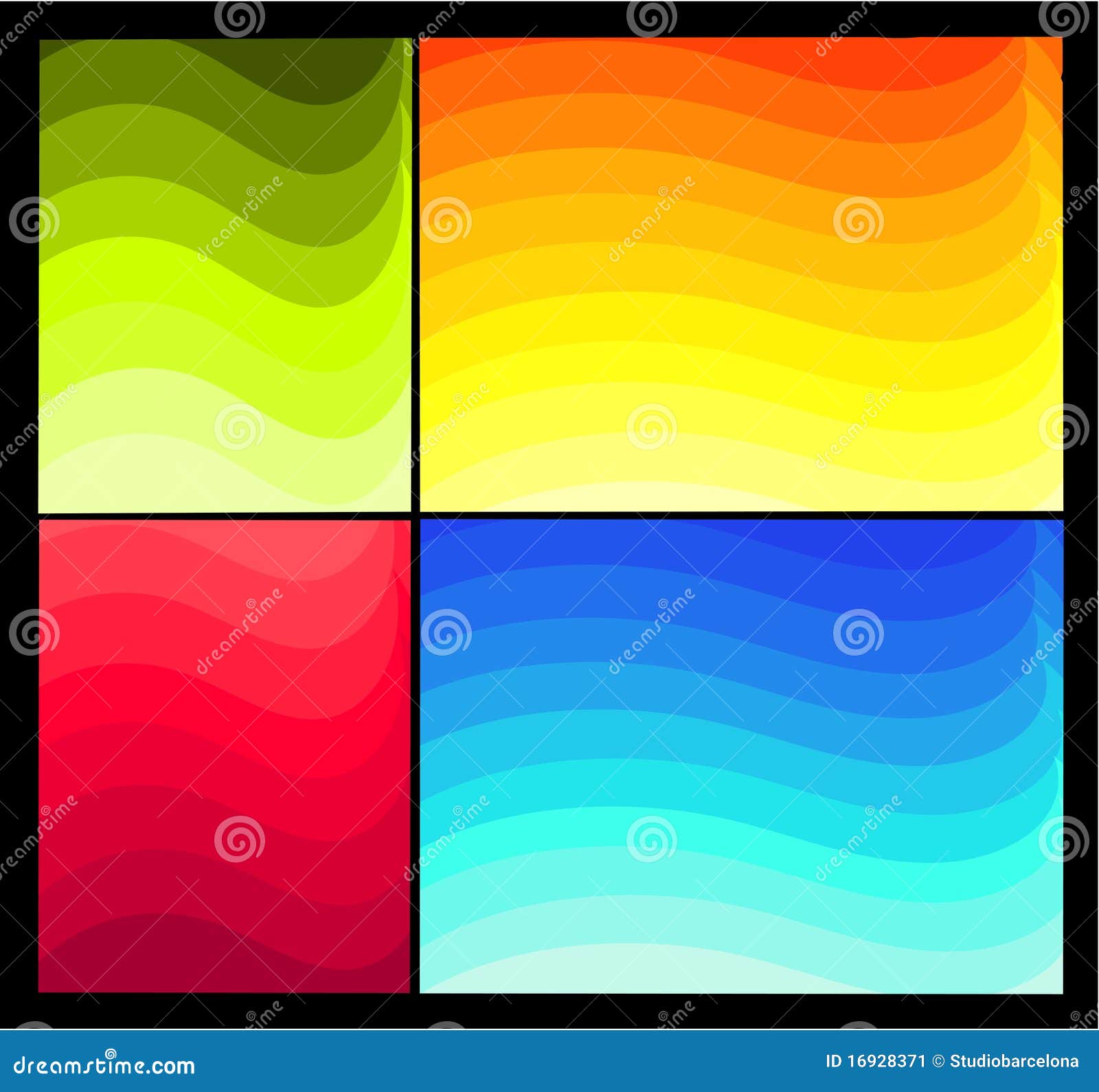 Fondos coloridos ilustración del vector. Ilustración de arte - 16928371